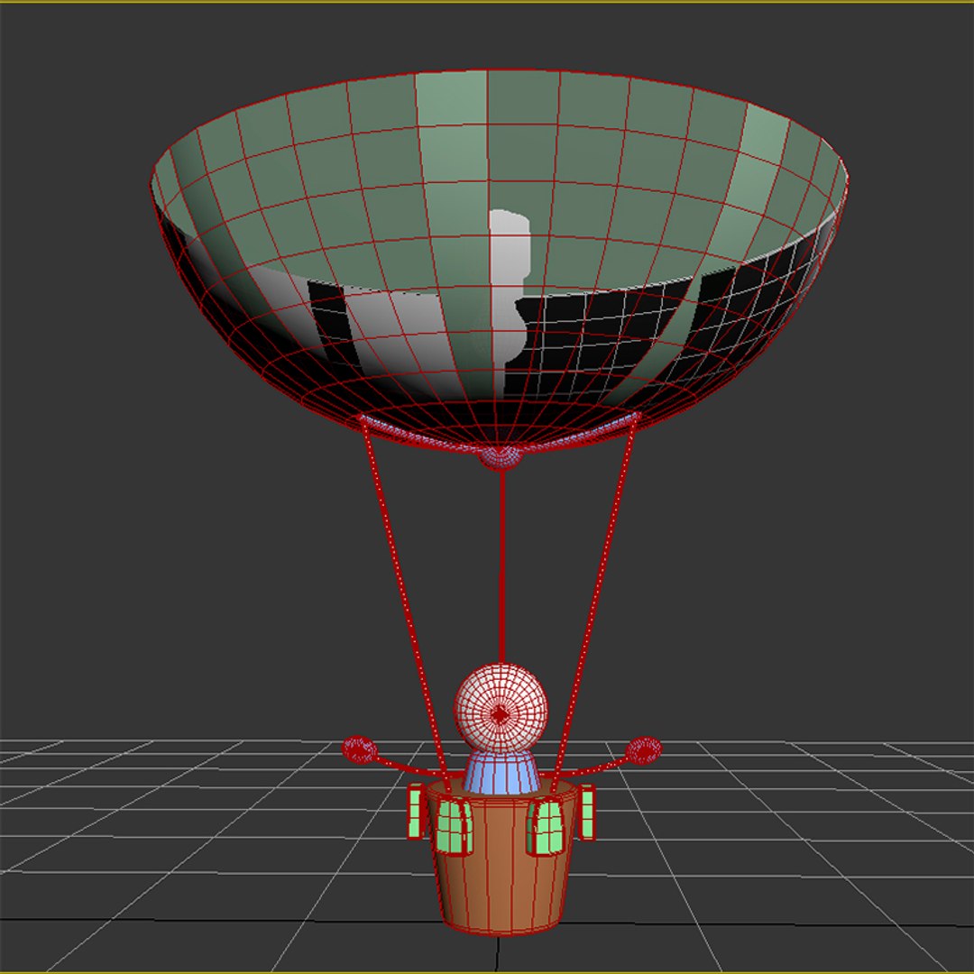 3d lamp light model