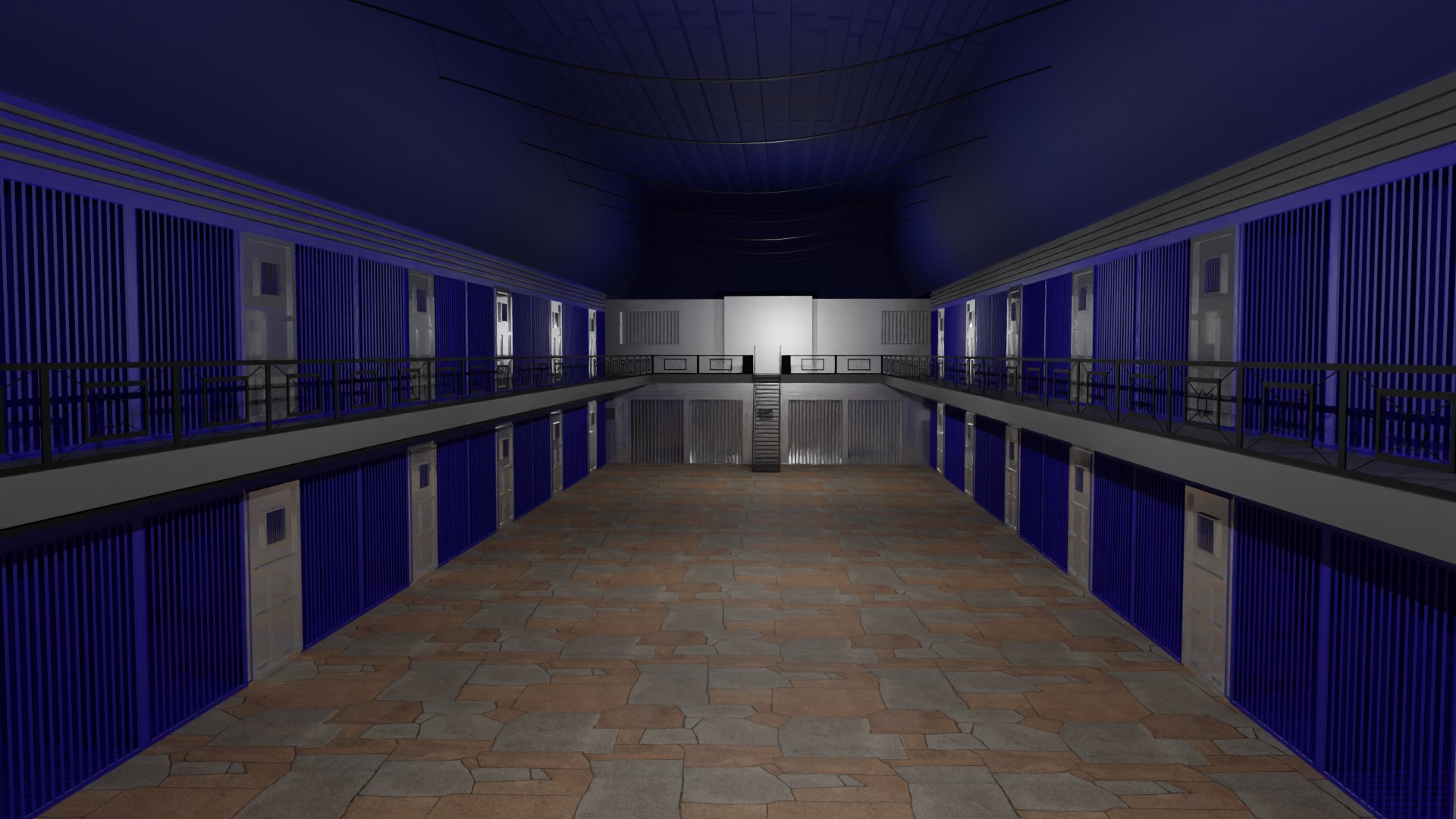 Prison Interior 3D Model - TurboSquid 2157355