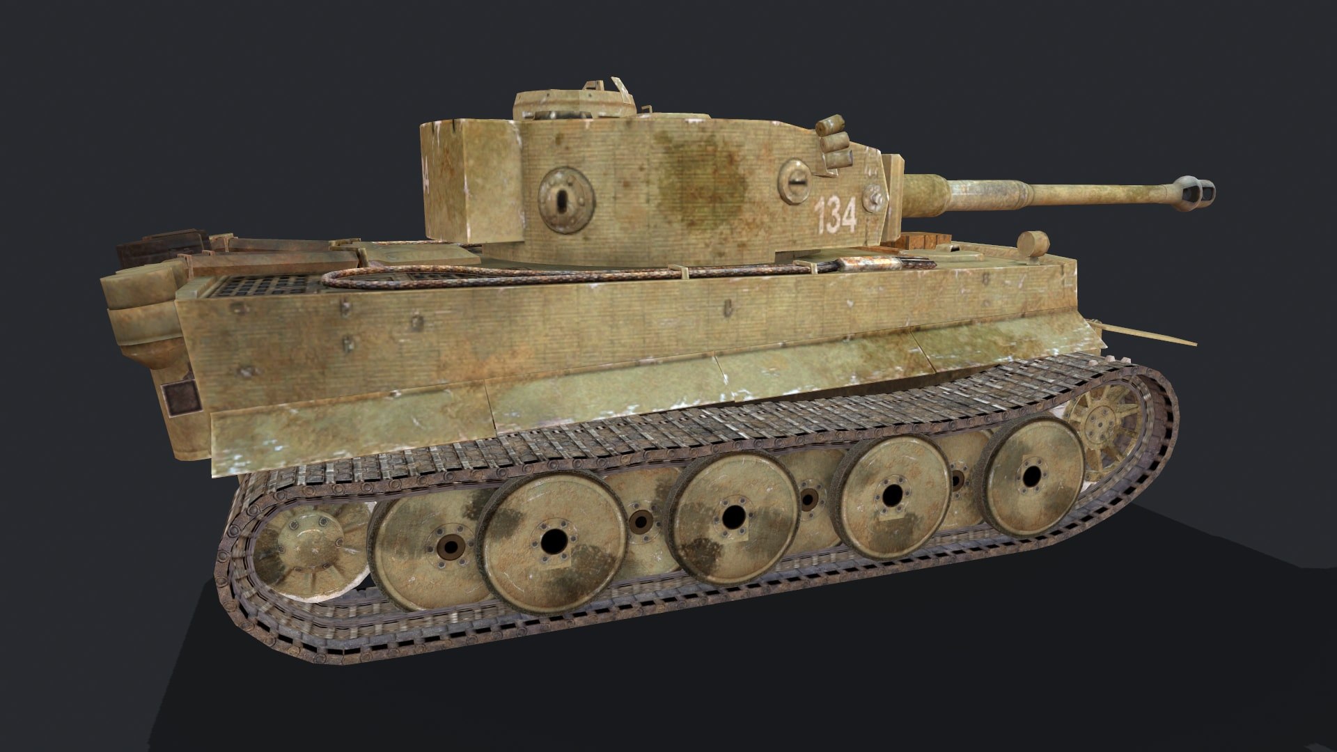 Tiger Heavy Tank 3D Model - TurboSquid 1540182
