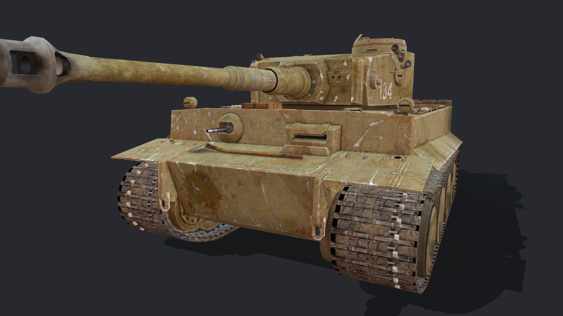 Tiger Heavy Tank 3D Model - TurboSquid 1540182
