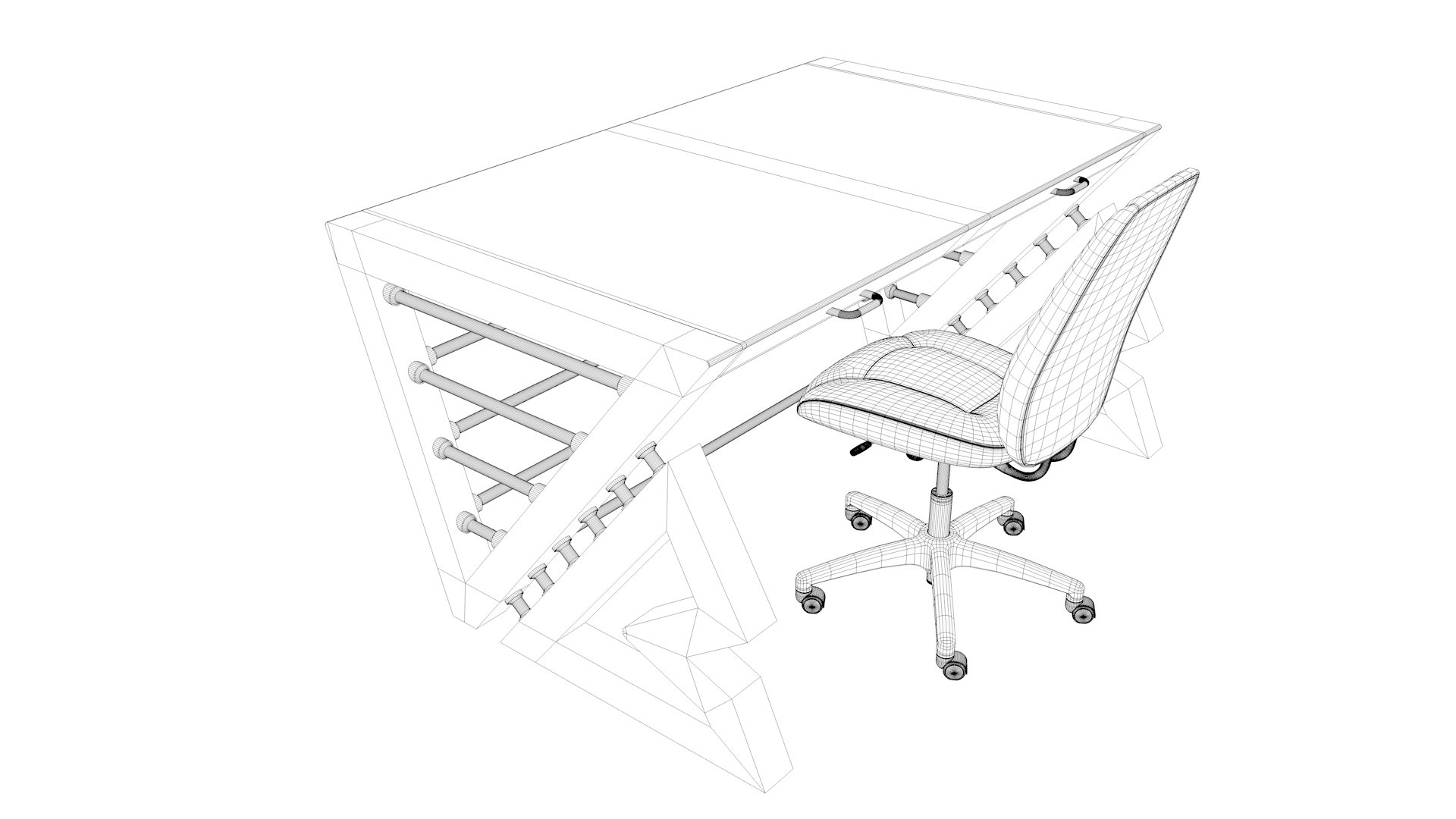 Office Desk5 3D Model - TurboSquid 1975655