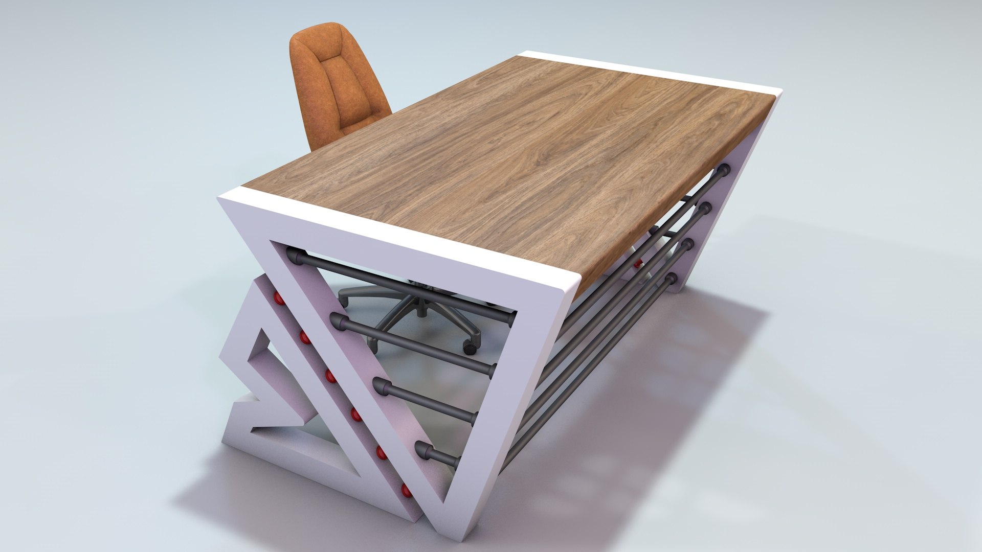 Office Desk5 3D Model - TurboSquid 1975655