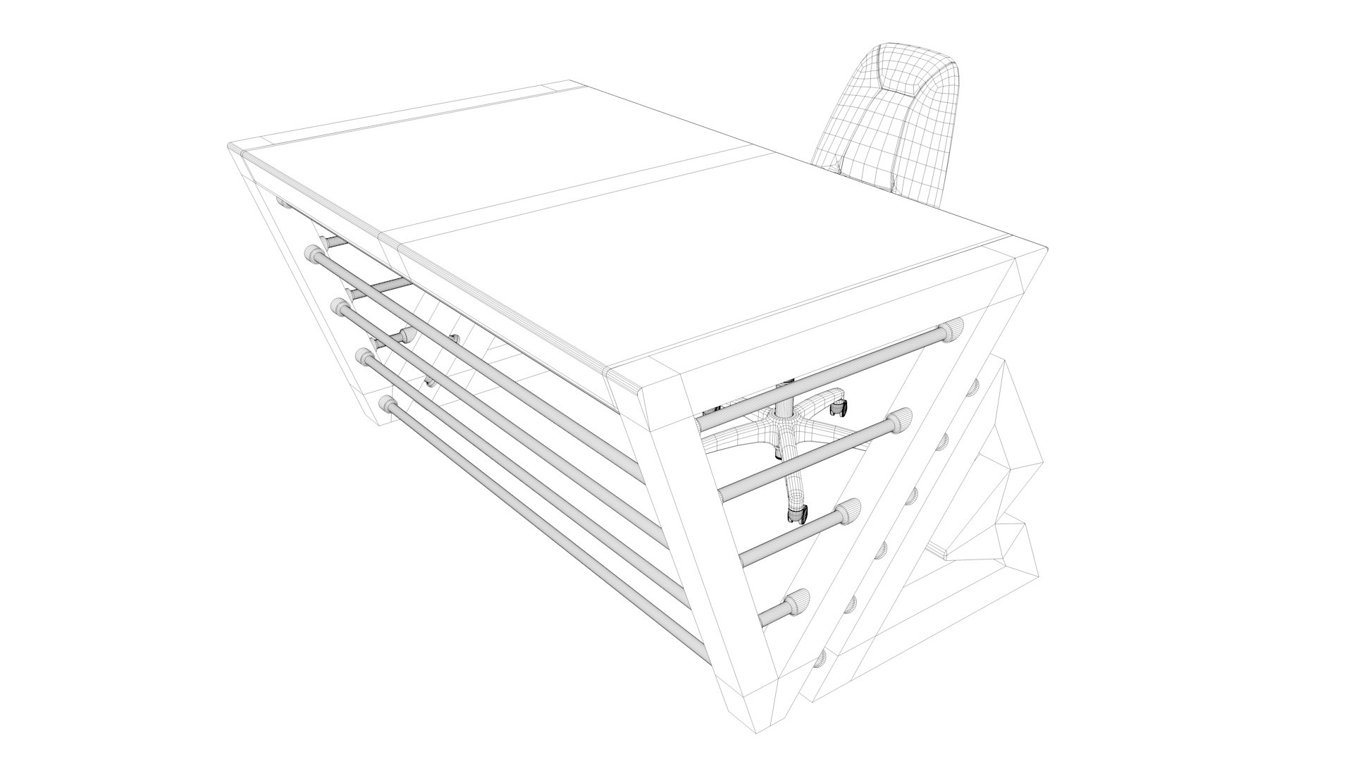 Office Desk5 3D Model - TurboSquid 1975655