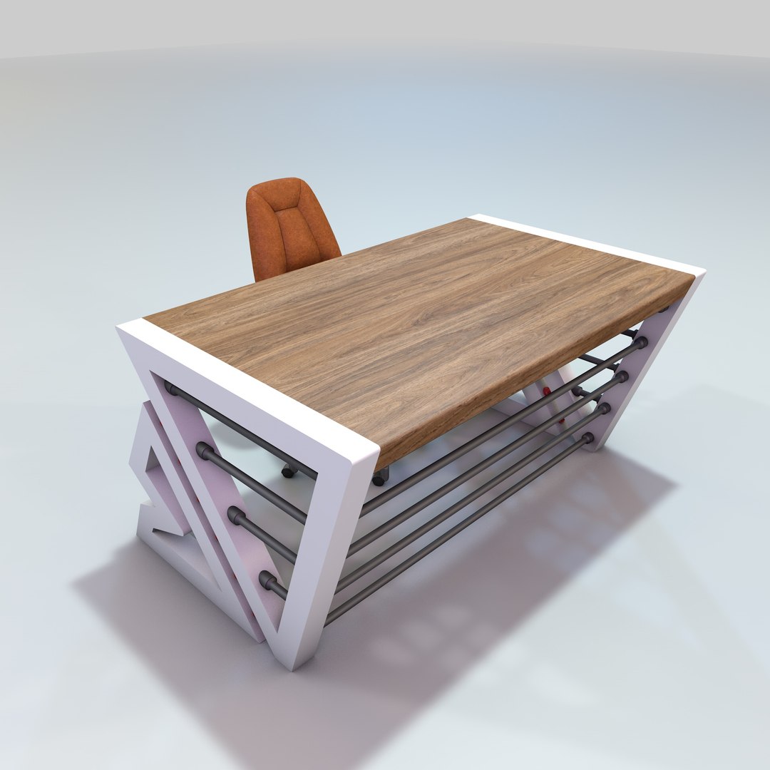 Office Desk5 3D Model - TurboSquid 1975655