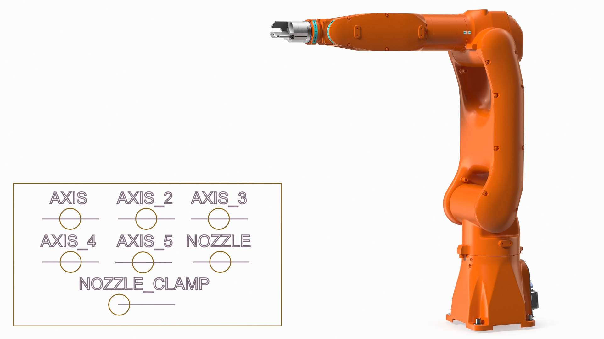 Articulated Industrial Robot Rigged Model - TurboSquid 1858396