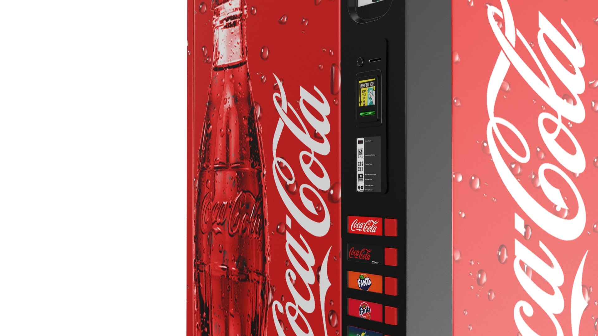 Cola Vending Machine Model - TurboSquid 1459375