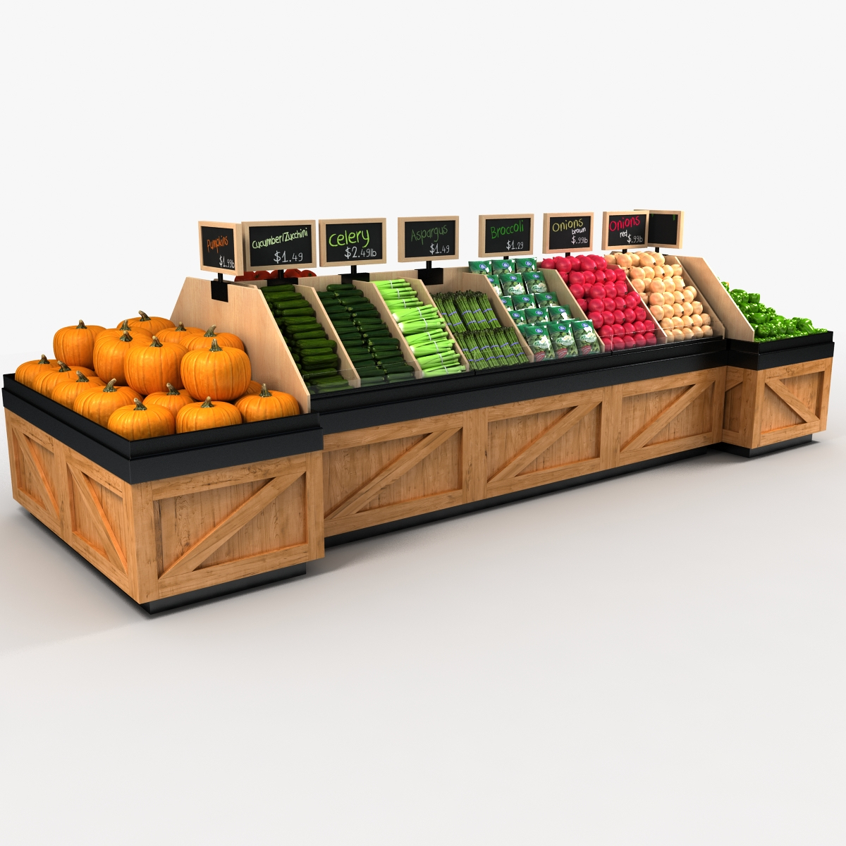 vegetable display max