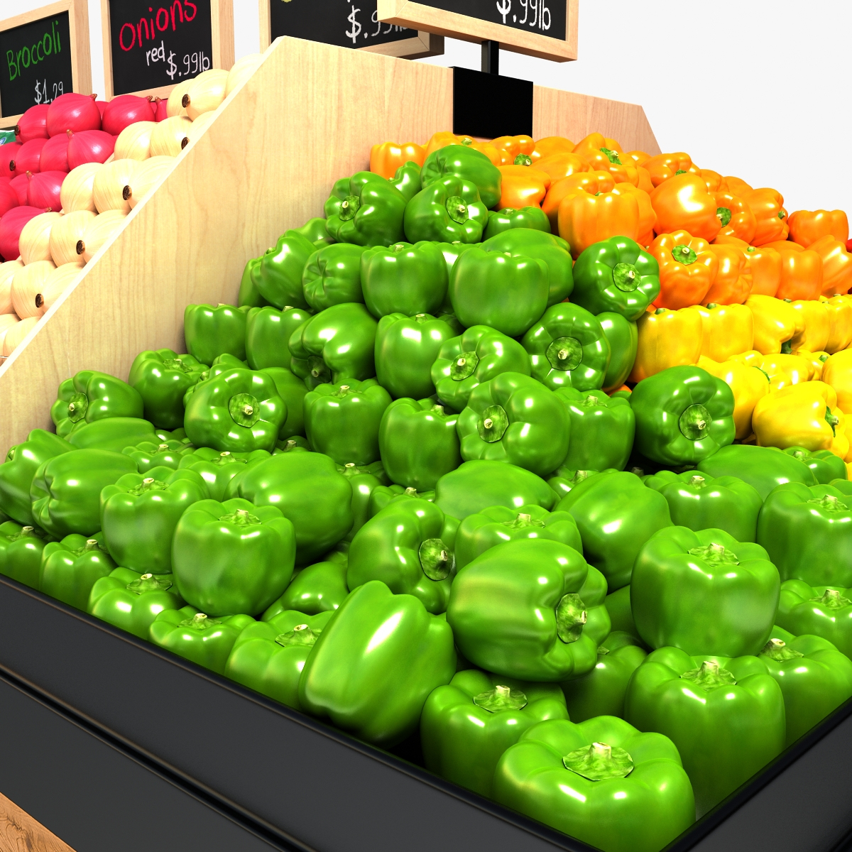 vegetable display max