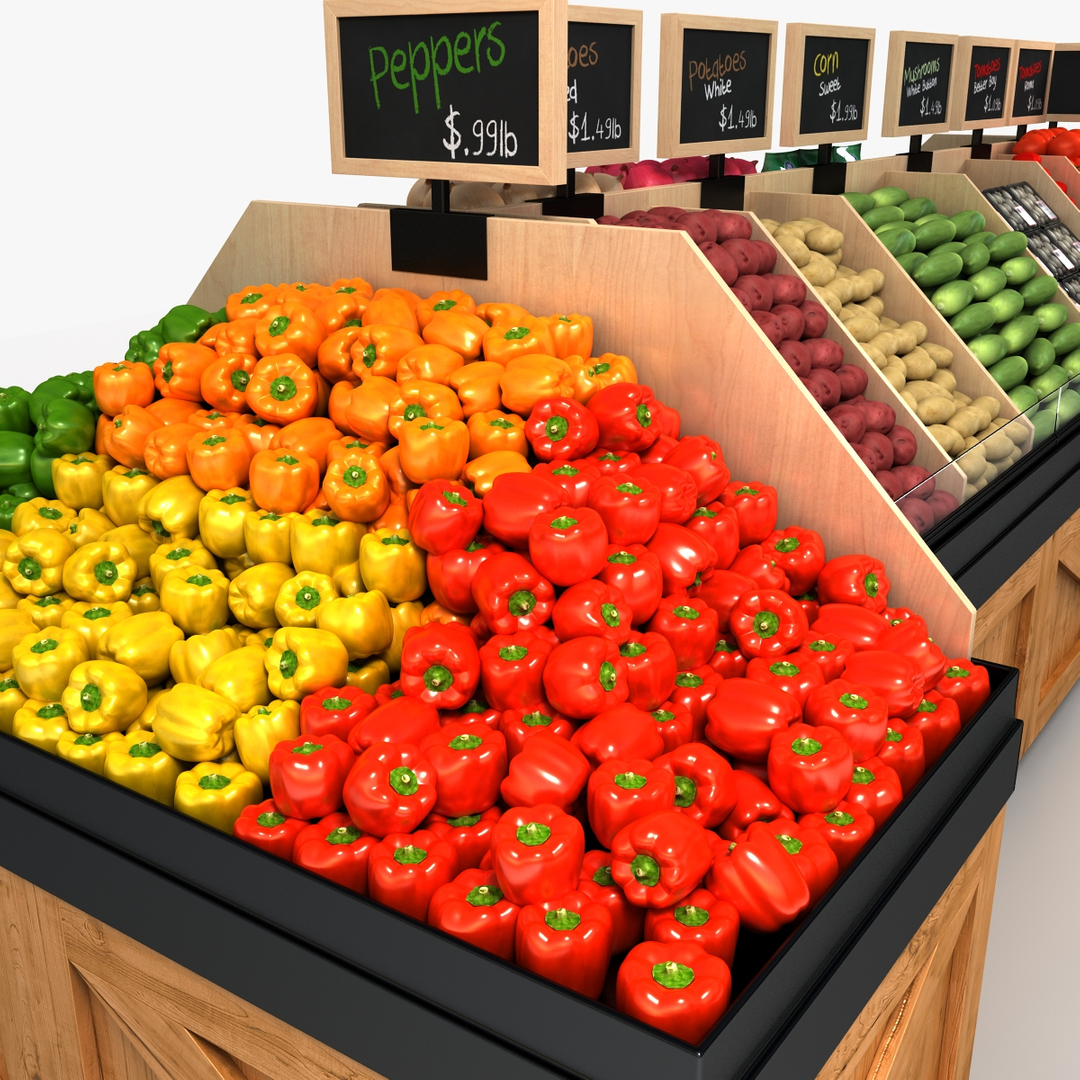 vegetable display max