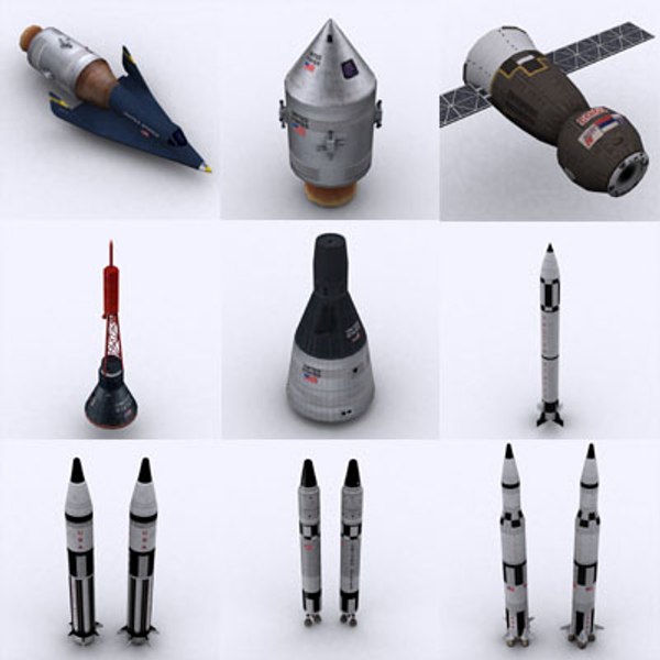 Collection Space Capsule 3D Models for Download | TurboSquid