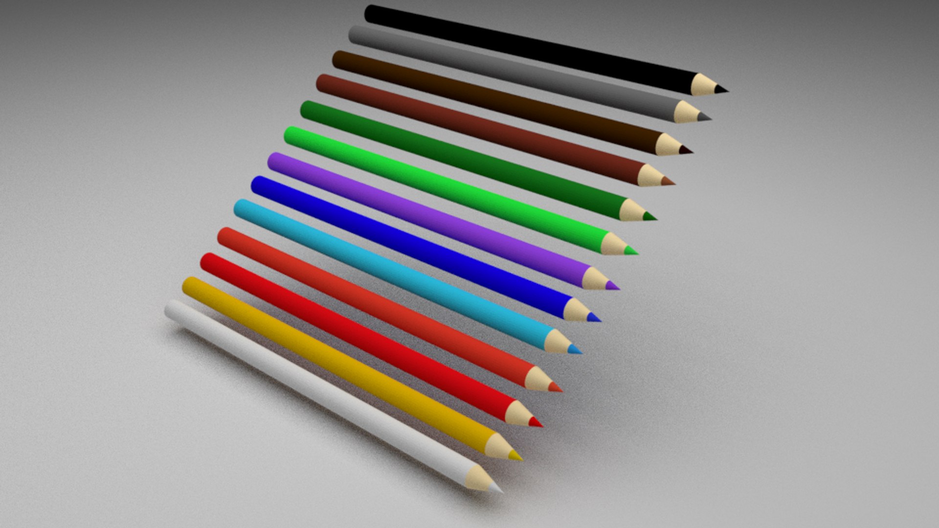 Crayon 3D Model - TurboSquid 1461285