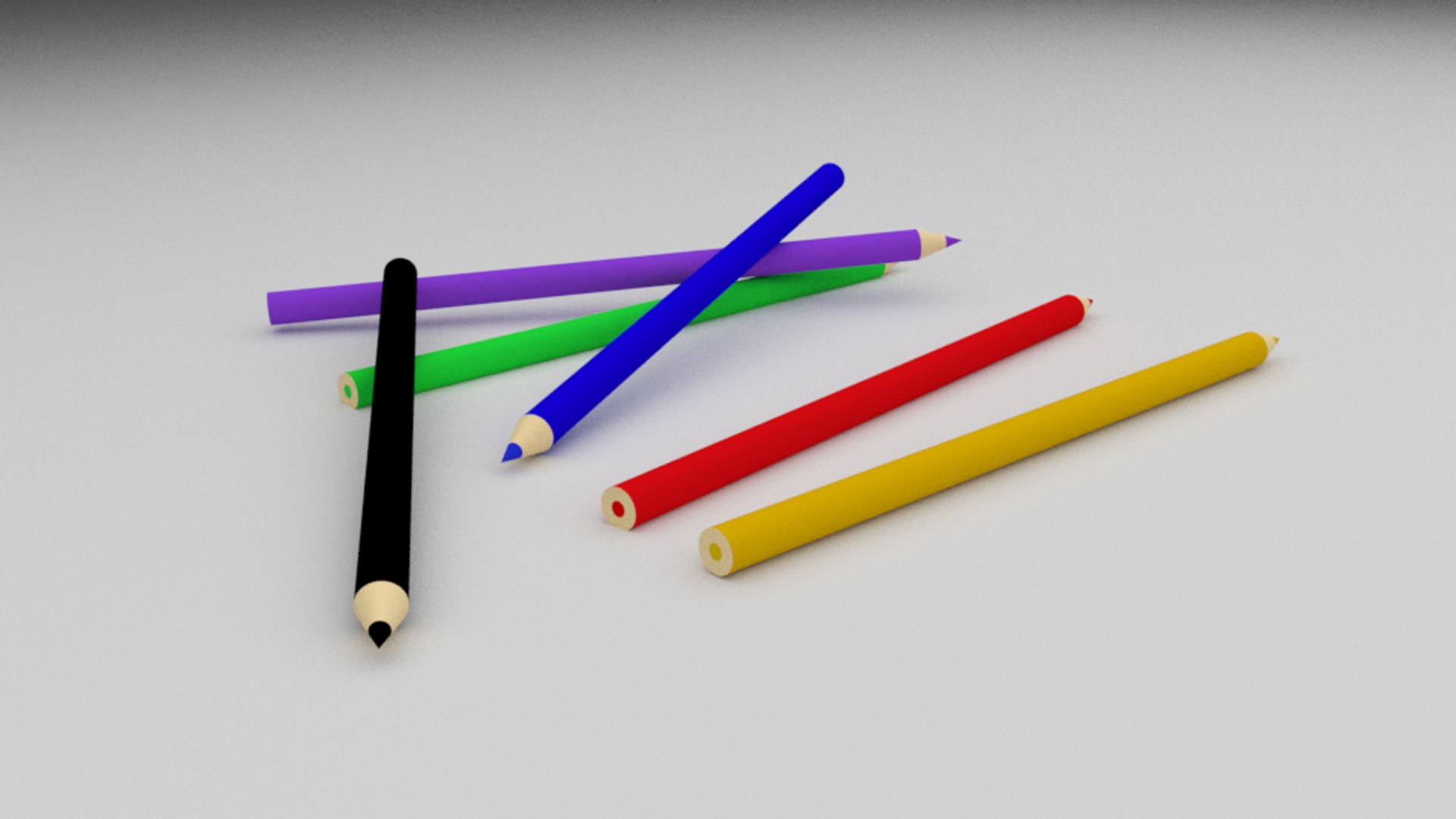 Crayon 3D Model - TurboSquid 1461285