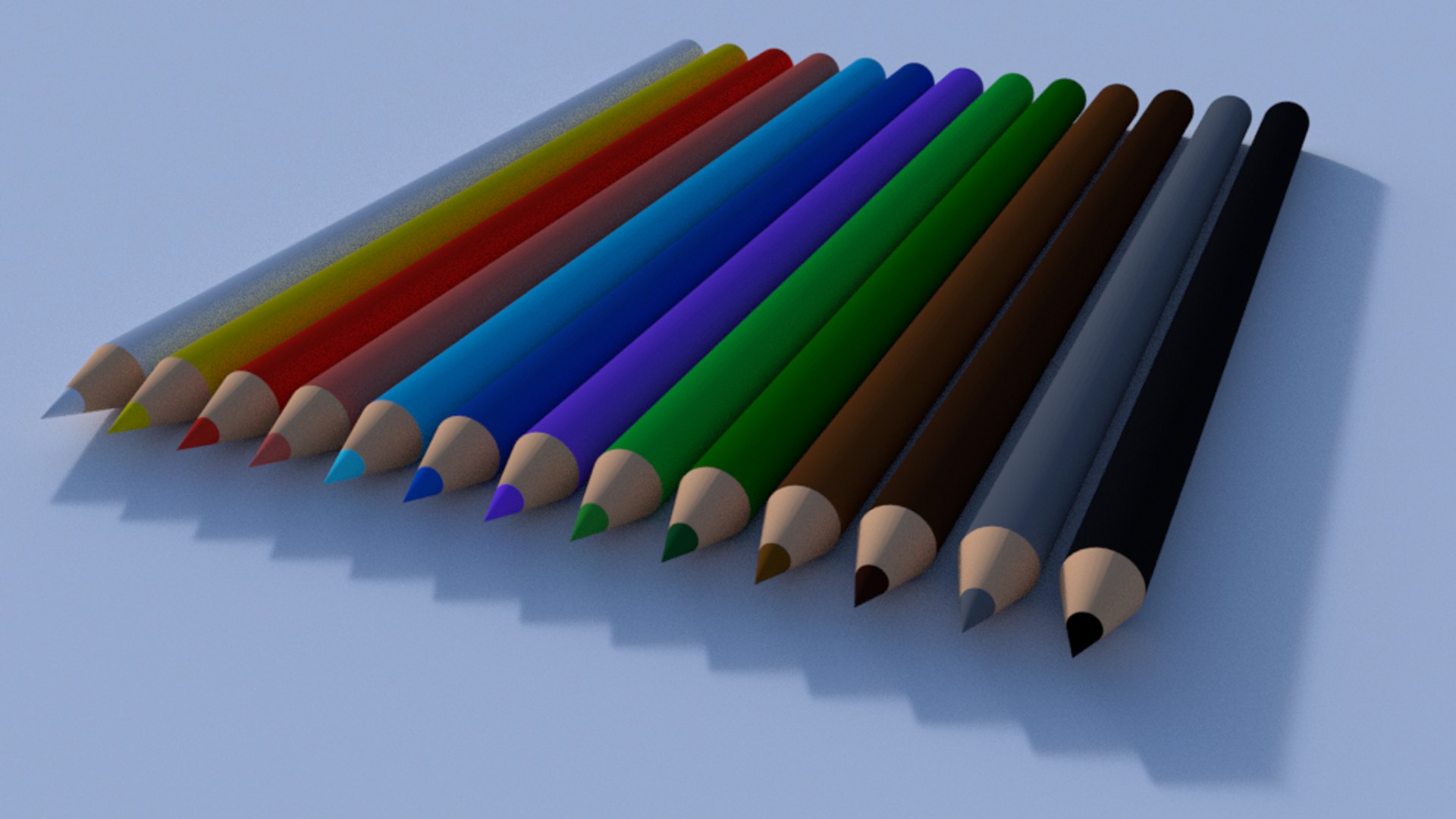 Crayon 3D Model - TurboSquid 1461285