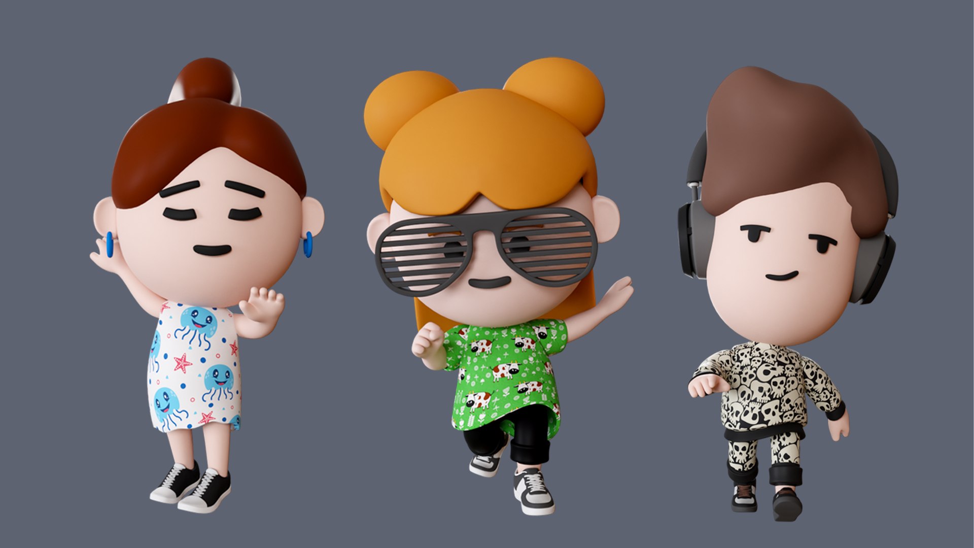 Characters 5 07 3D Model - TurboSquid 1914633