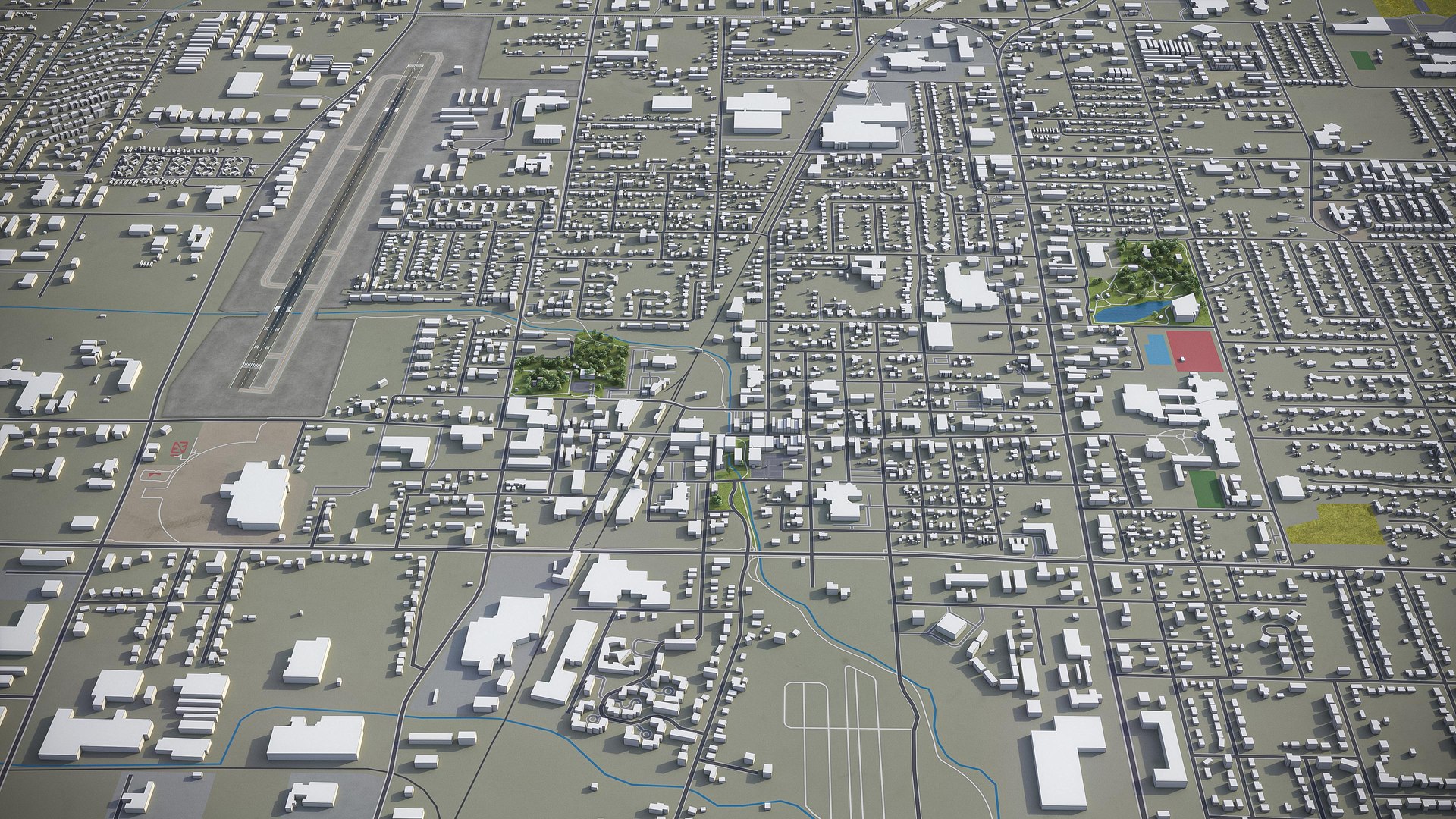 3D Springdale Surrounding - Model - TurboSquid 1591262