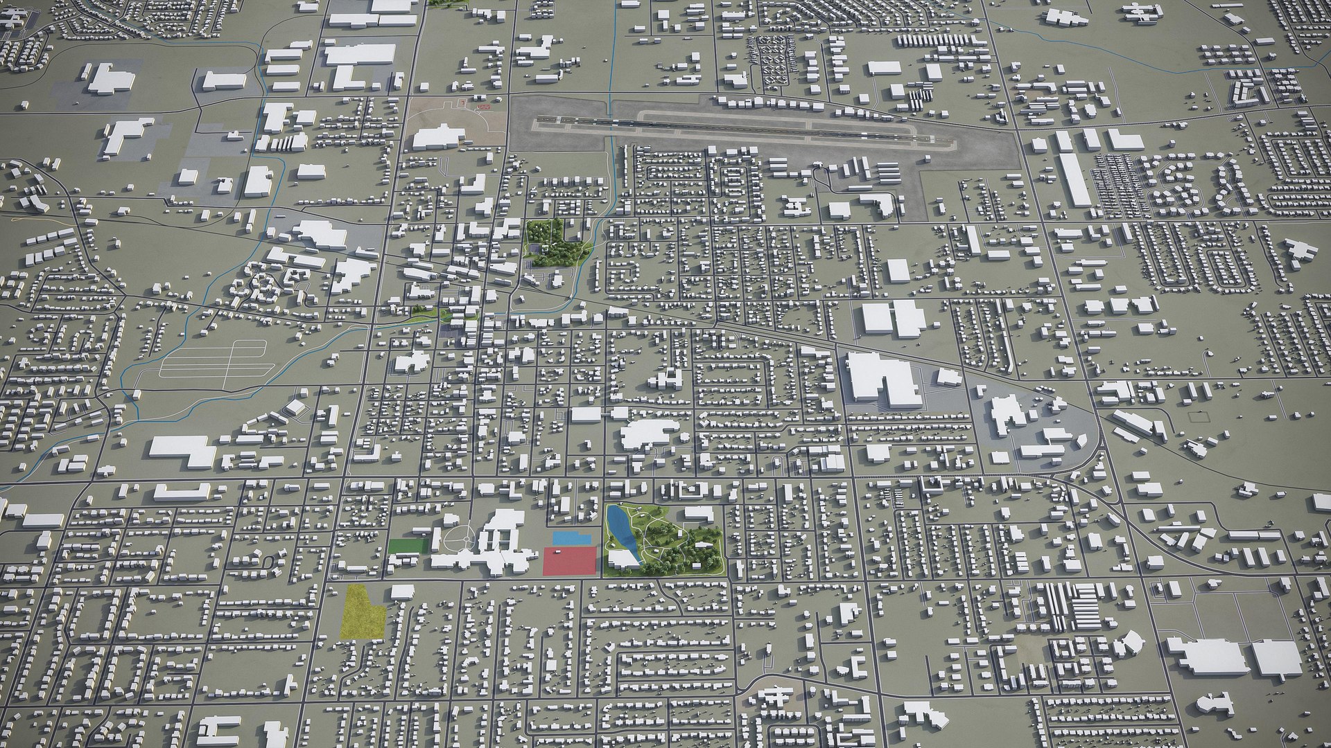 3D Springdale Surrounding - Model - TurboSquid 1591262