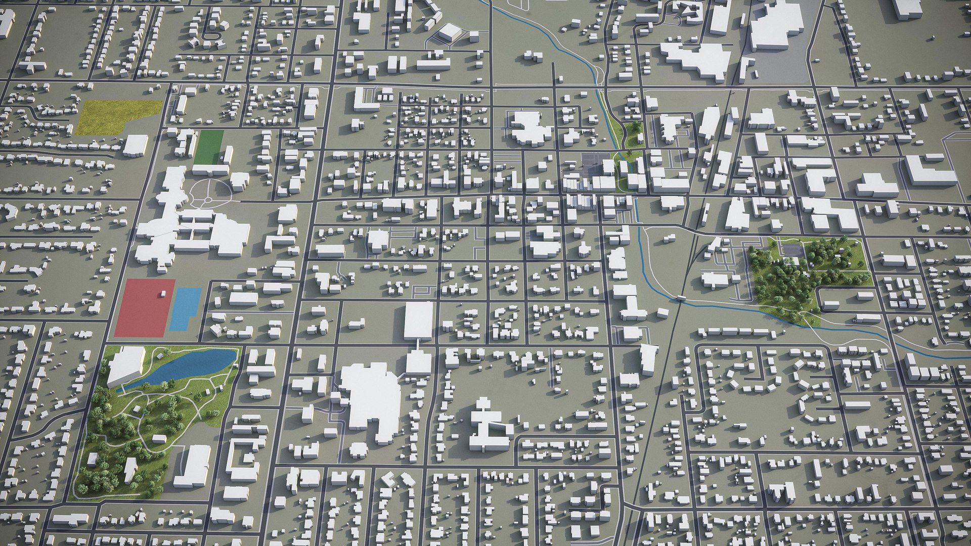 3D Springdale Surrounding - Model - TurboSquid 1591262