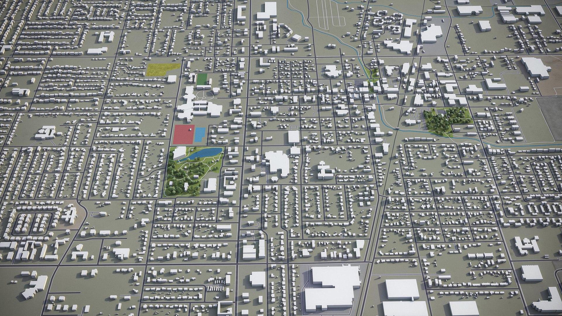 3D Springdale Surrounding - Model - TurboSquid 1591262