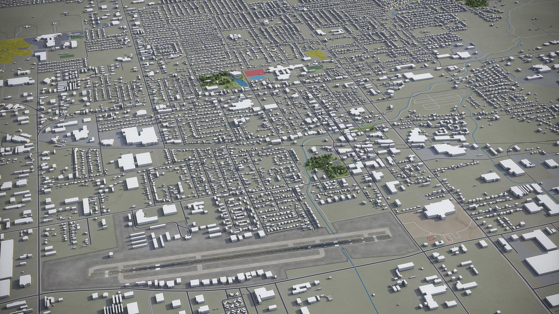 3D Springdale Surrounding - Model - TurboSquid 1591262