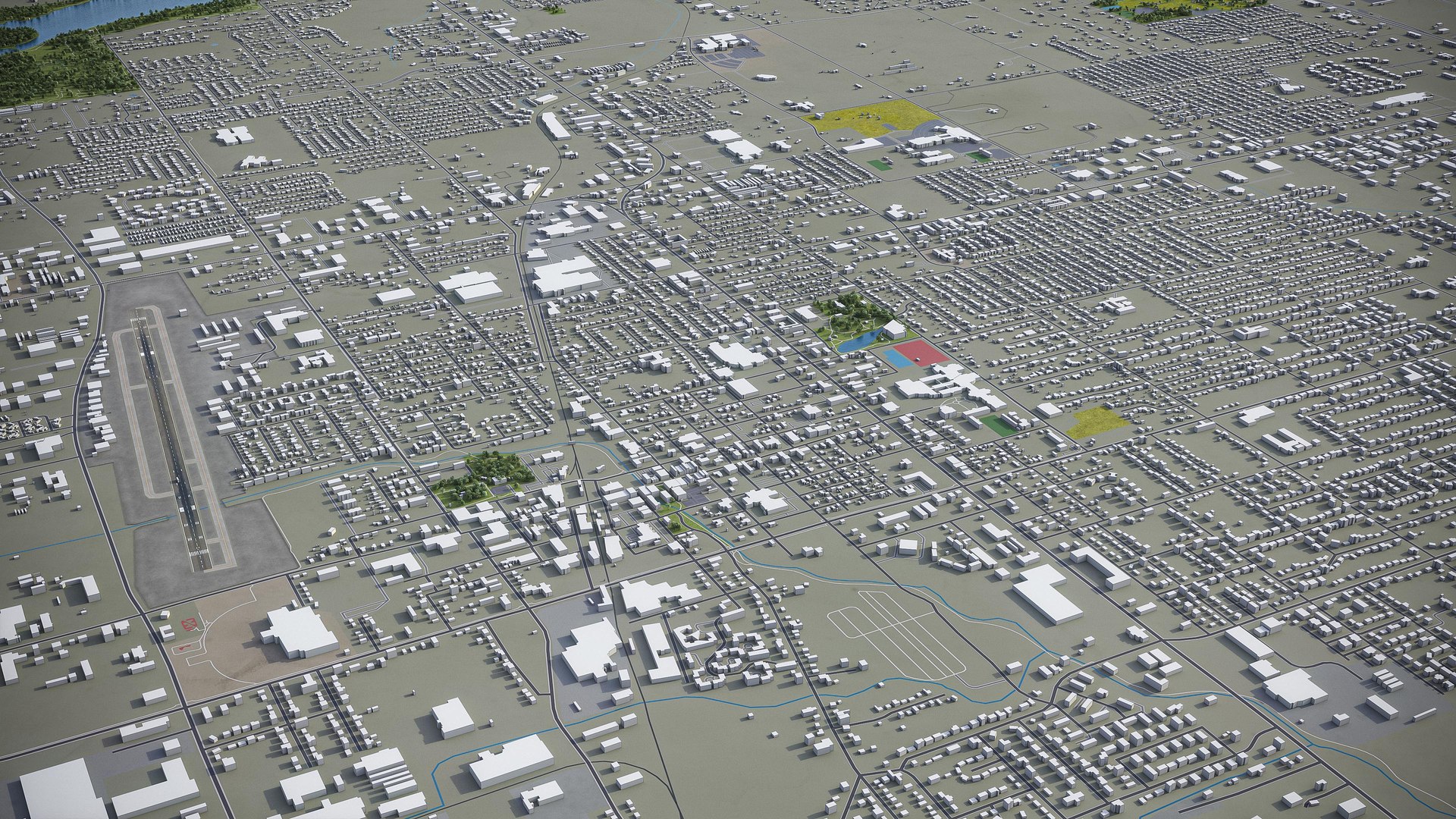 3D Springdale Surrounding - Model - TurboSquid 1591262