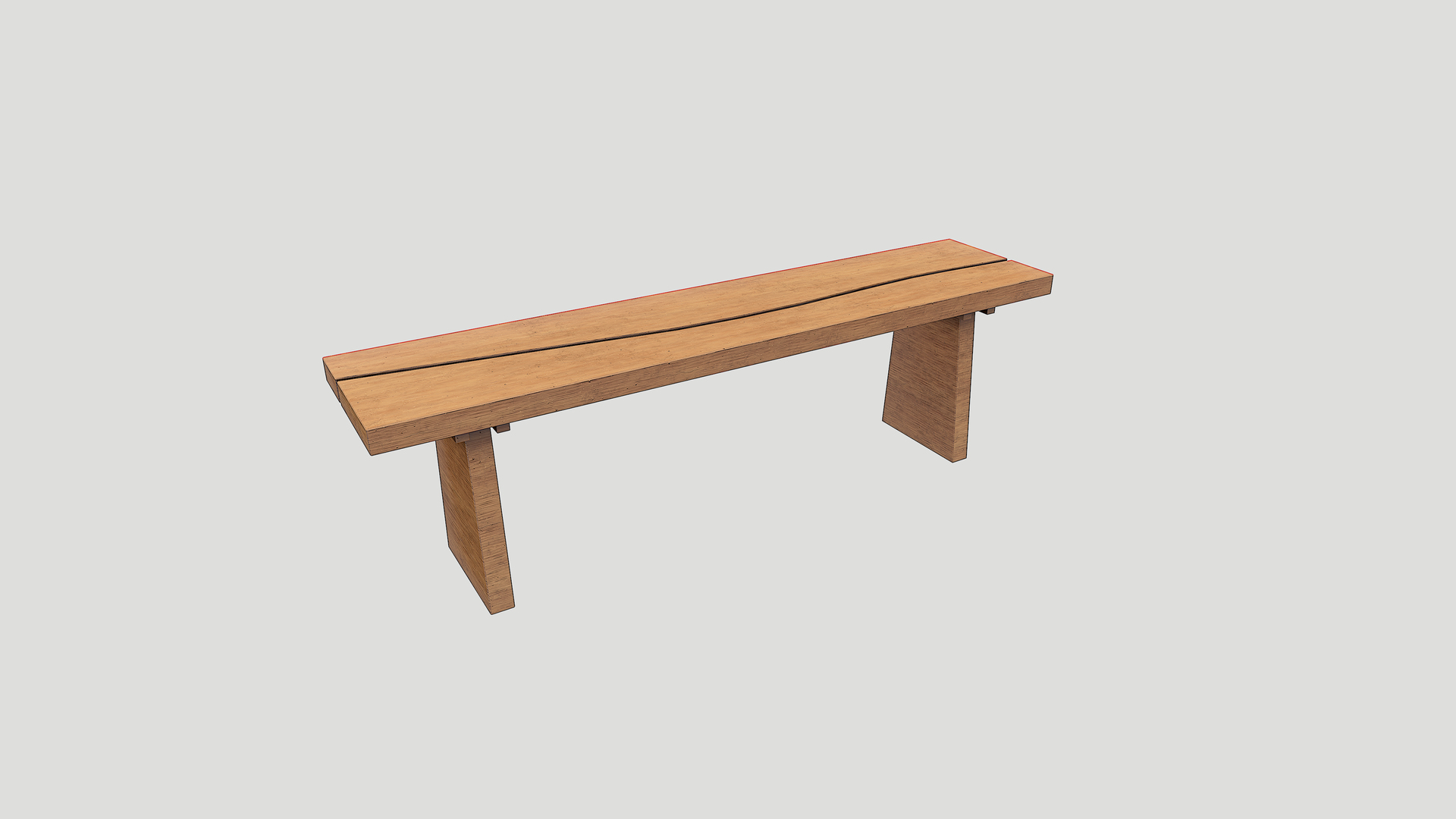 Bench 8 With PBR 4K 8K 3D Model - TurboSquid 1843490