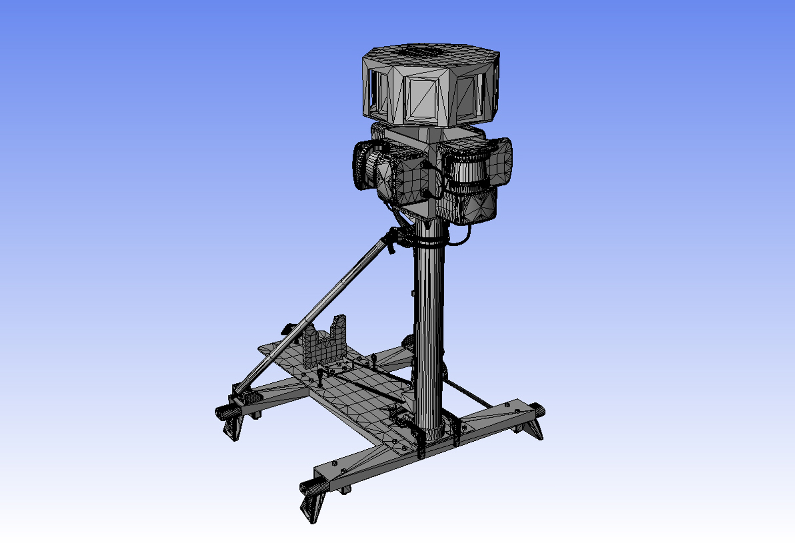 Camera Car 3d Model