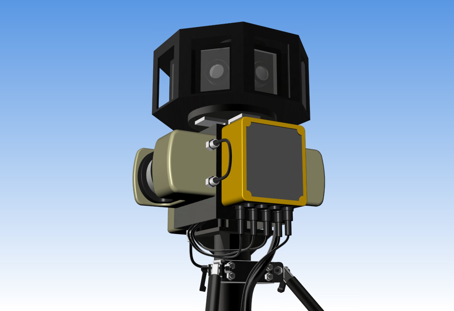 Camera Car 3d Model