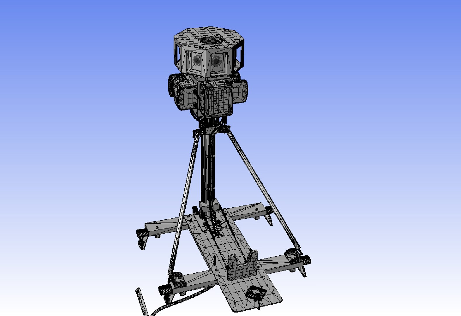 Camera Car 3d Model