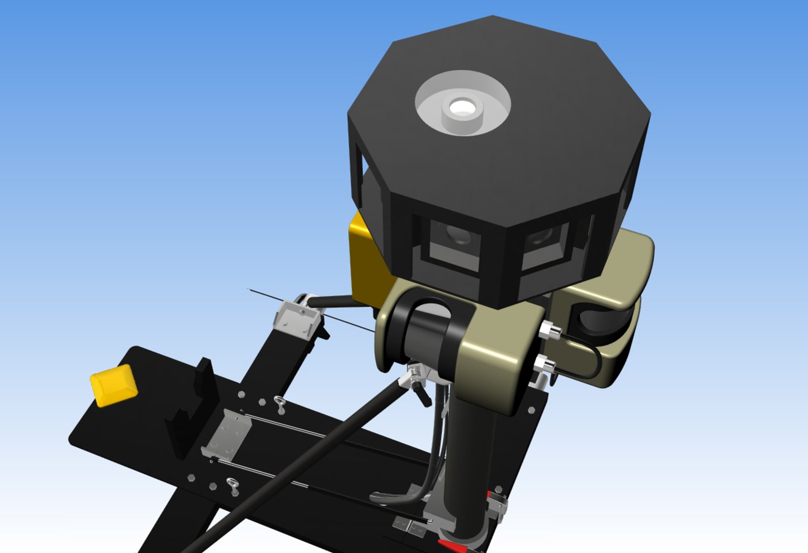 Camera Car 3d Model