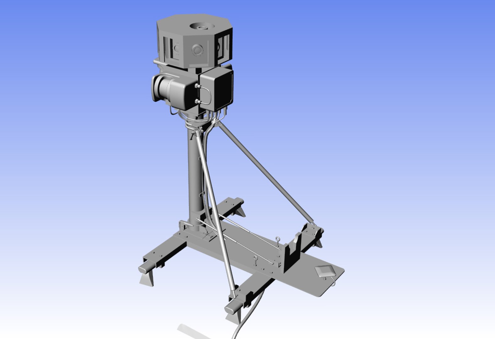Camera Car 3d Model