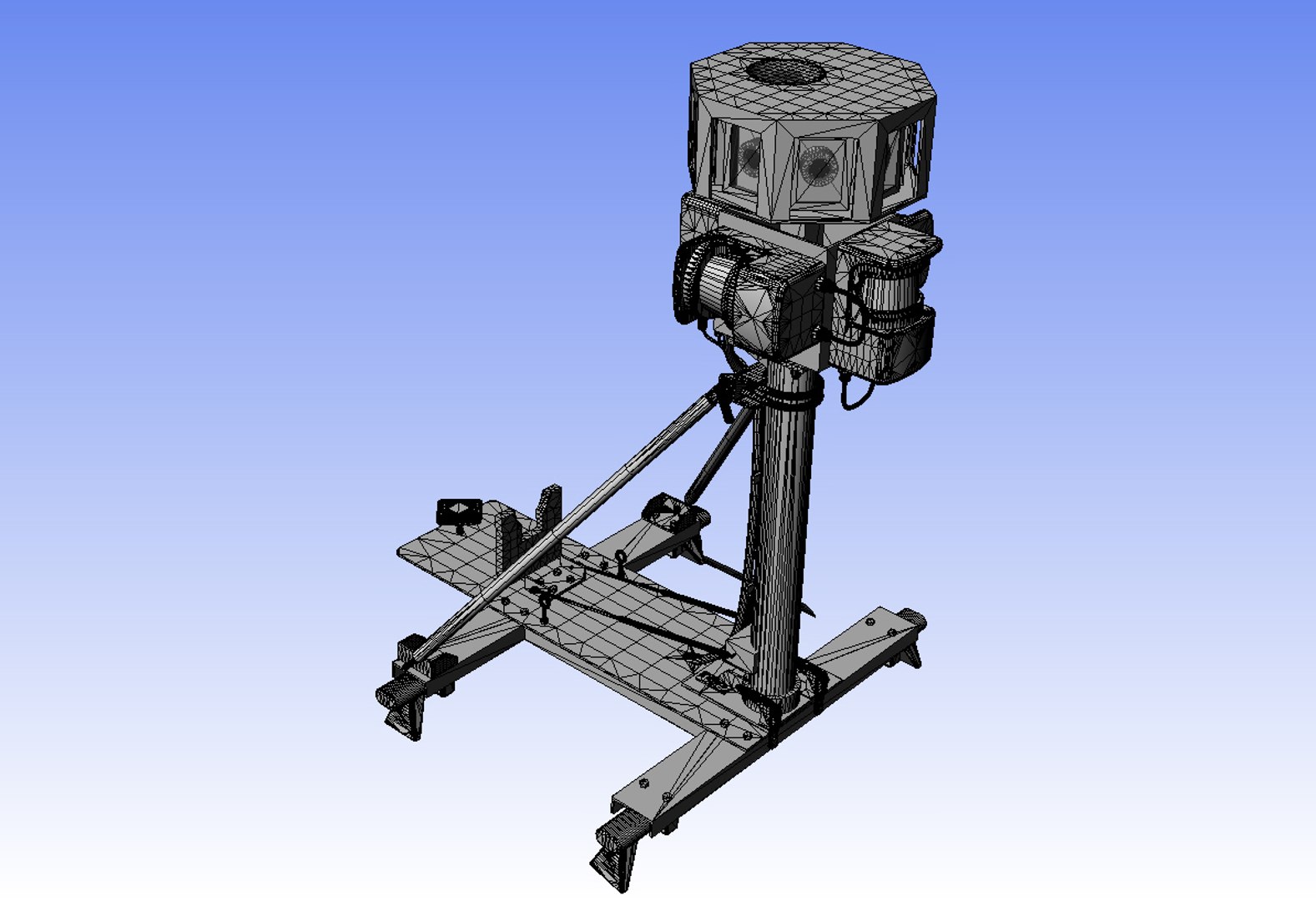 Camera Car 3d Model