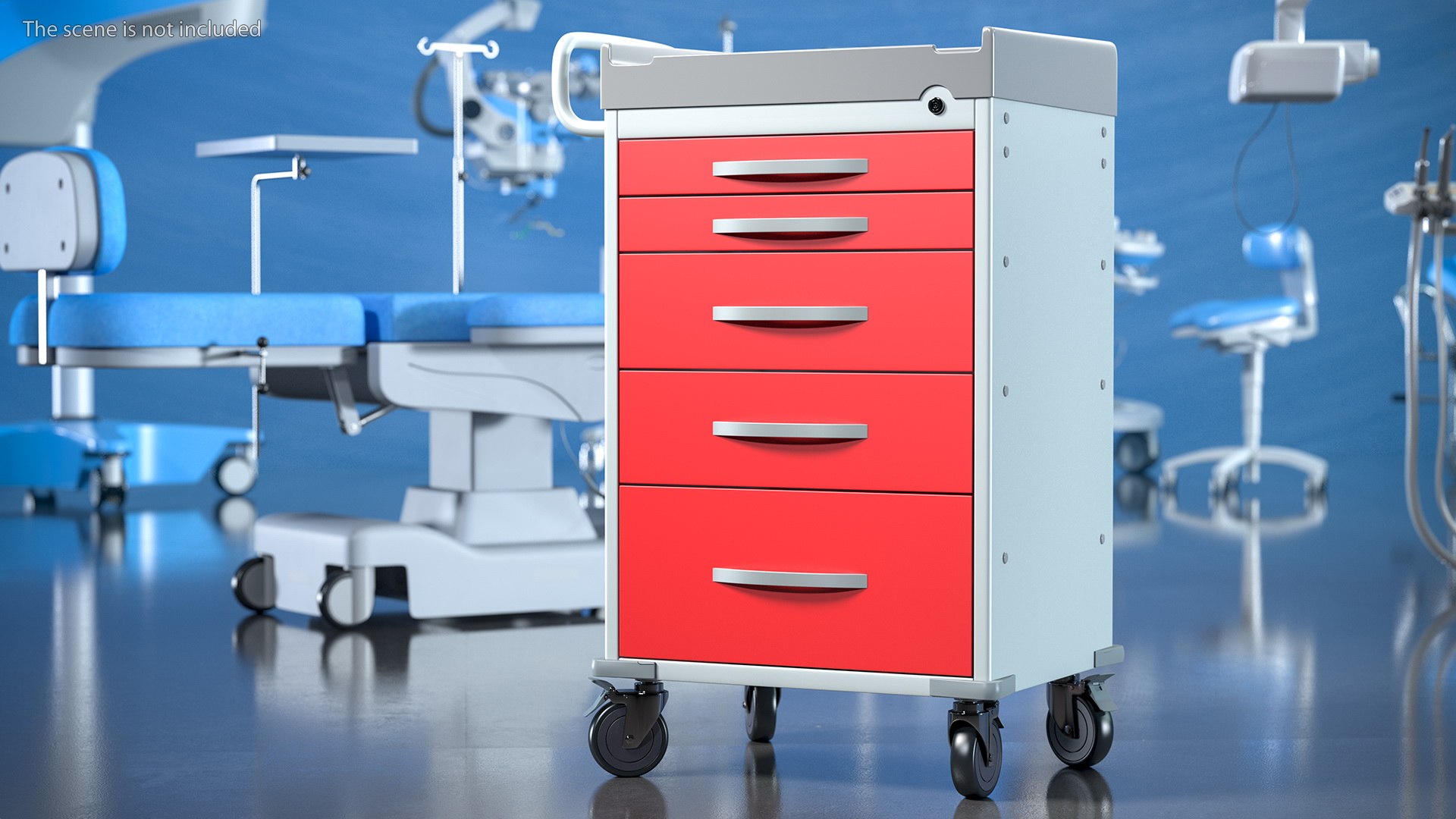 3D general purpose medical cart - TurboSquid 1635694