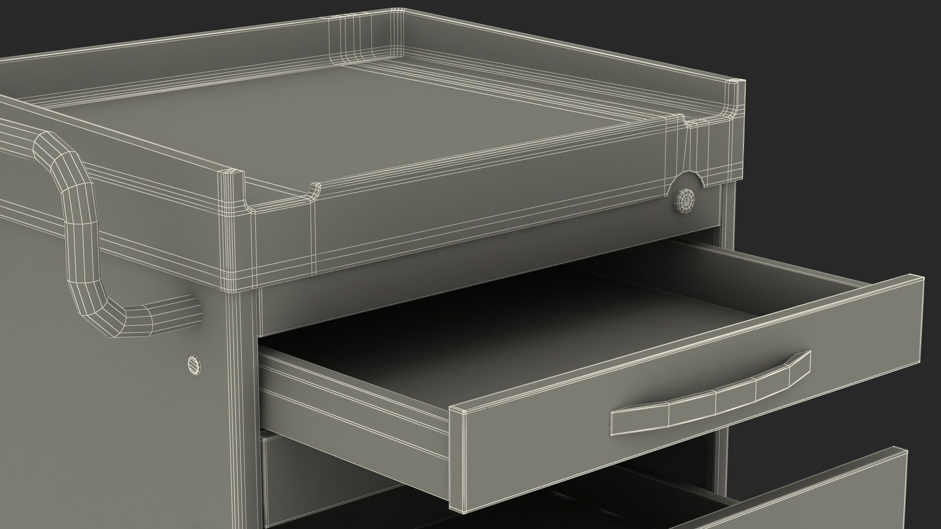 3D General Purpose Medical Cart - TurboSquid 1635694