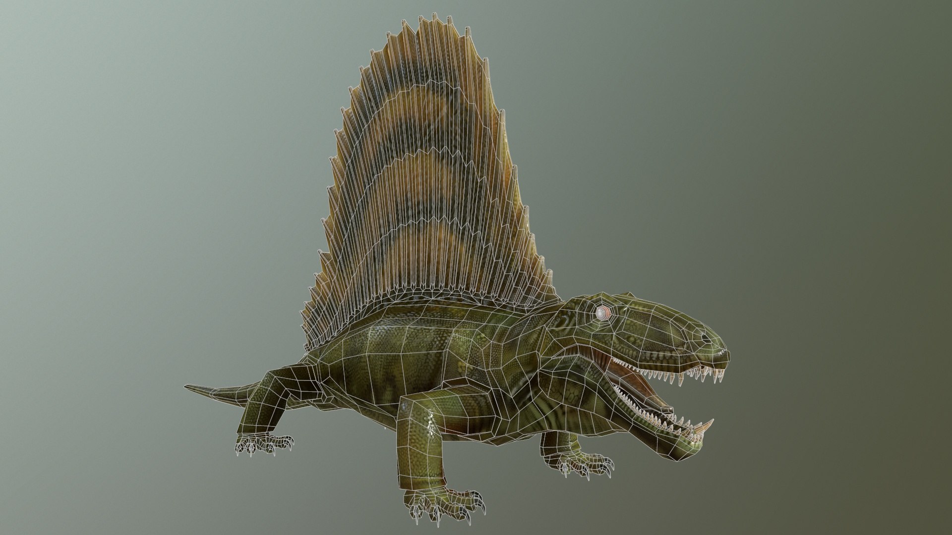 Dimetrodon 3D - TurboSquid 1558342
