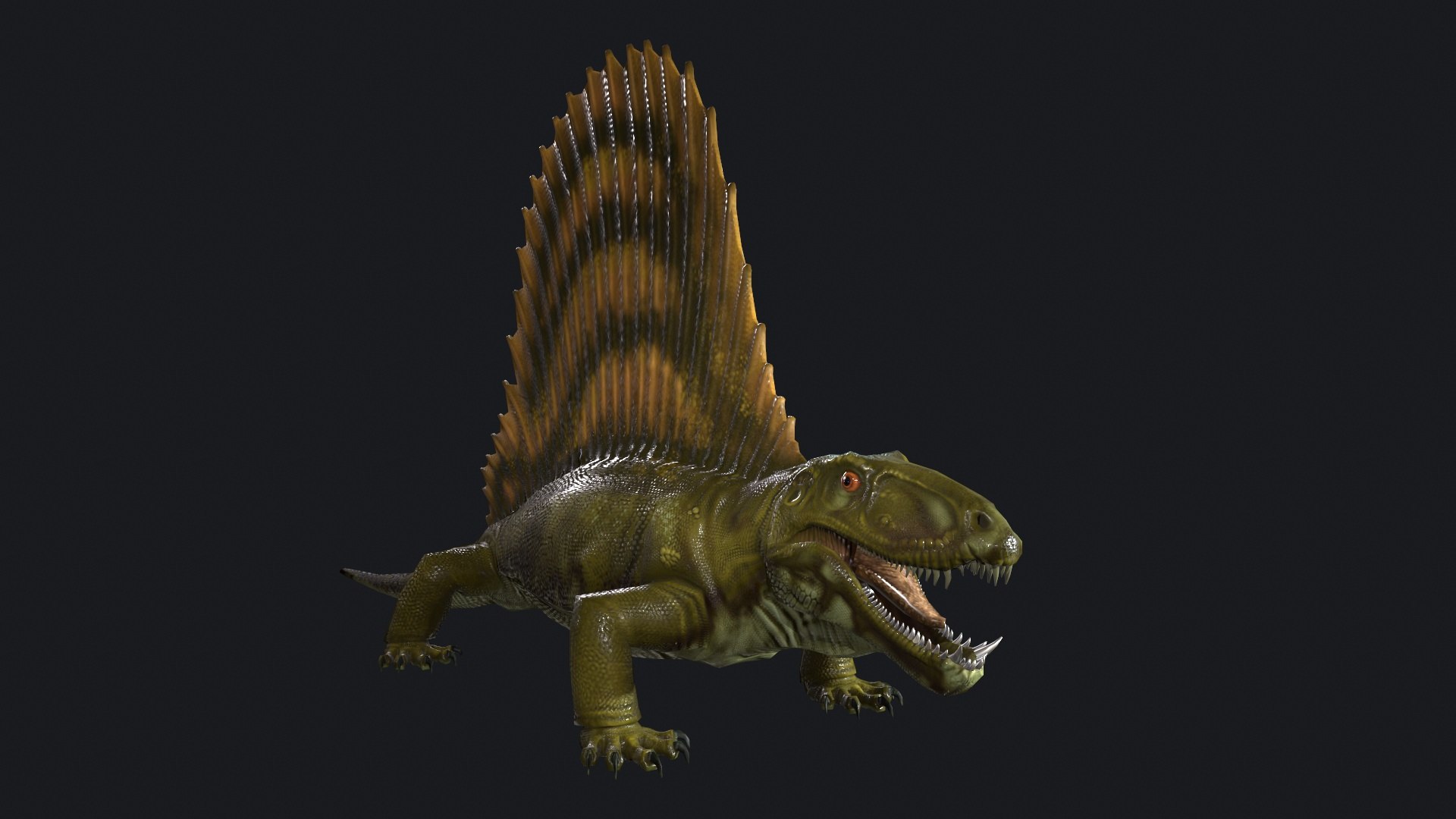 Dimetrodon 3D - TurboSquid 1558342