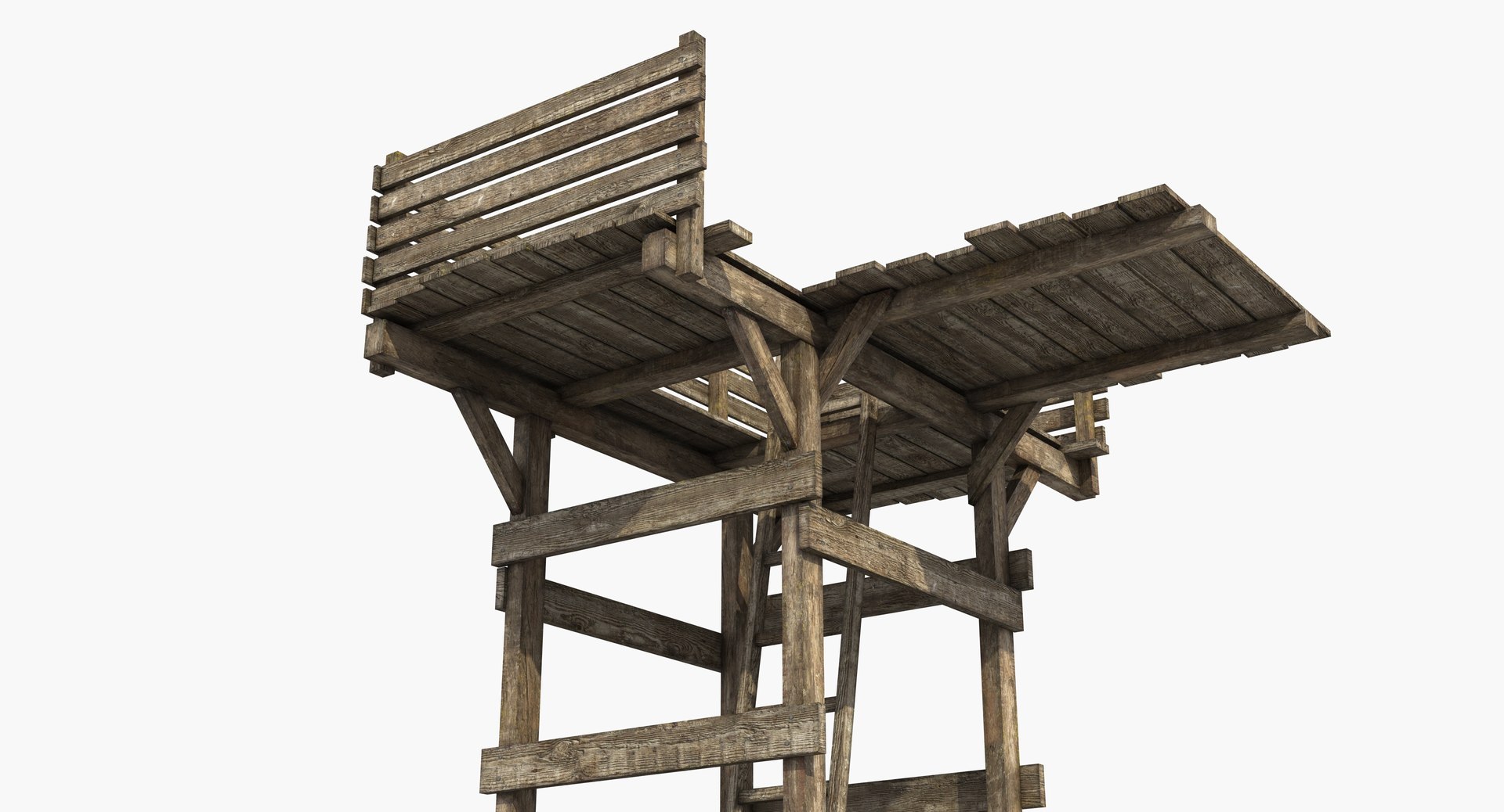 3D Watchtower Modeled - TurboSquid 1417907