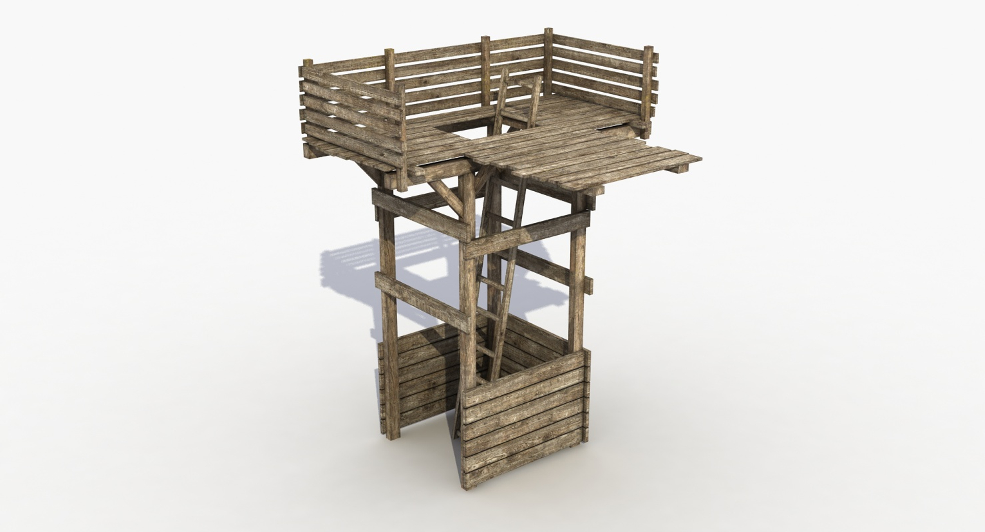 3D Watchtower Modeled - TurboSquid 1417907