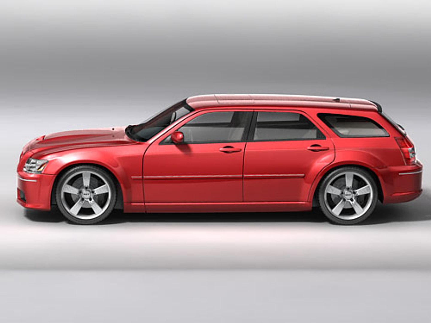 3d dodge magnum 2008 model