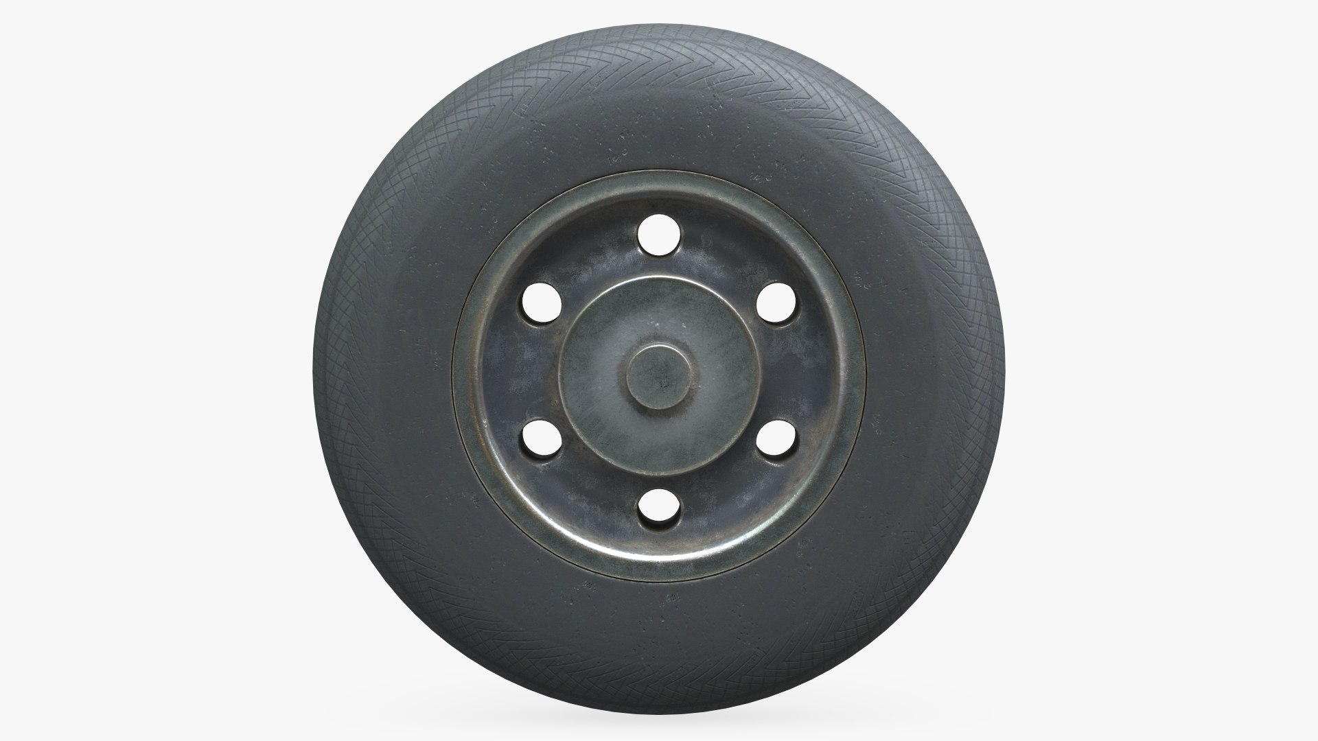 Wheel 9 Small Textured 3D Model - TurboSquid 1993233