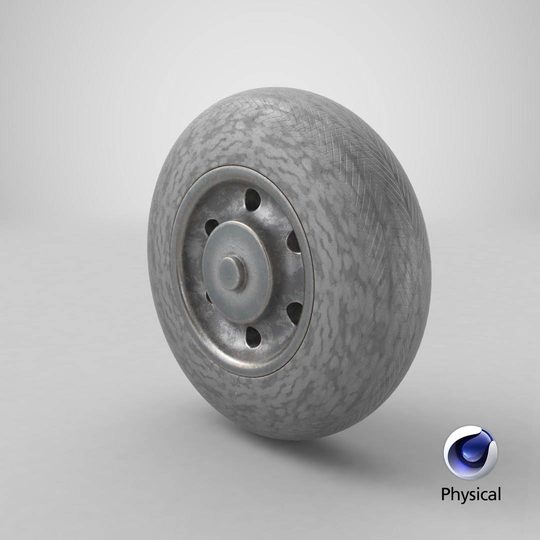 Wheel 9 Small Textured 3D Model - TurboSquid 1993233