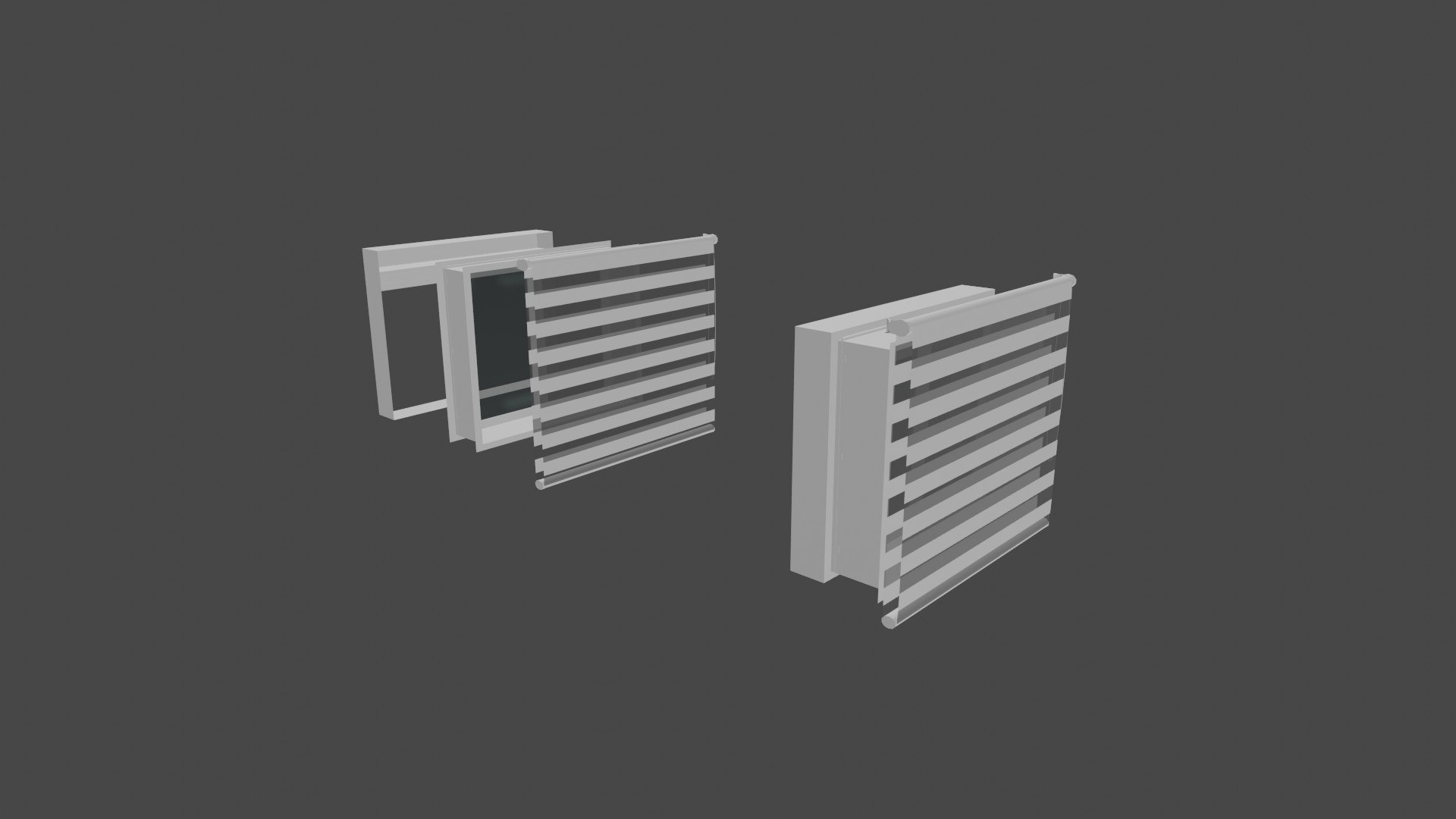 Low Poly Windows Components 3D Model - TurboSquid 2124710