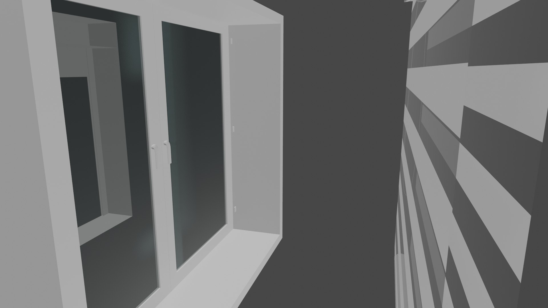 Low Poly Windows Components 3D Model - TurboSquid 2124710