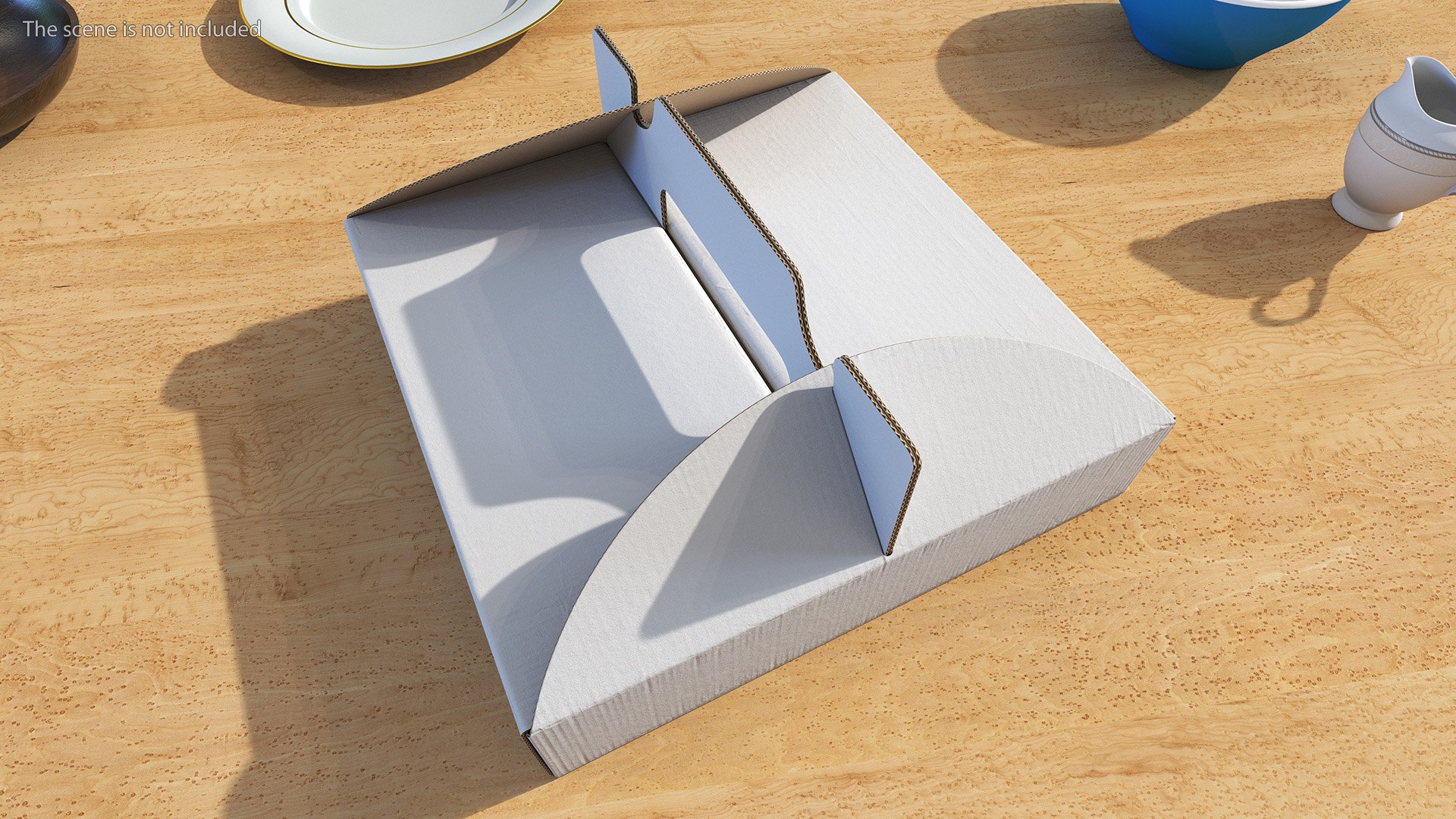 Pizza Box With Handle White Model - TurboSquid 2082844