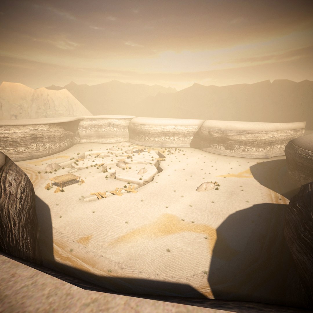 3ds Max Desert Environment