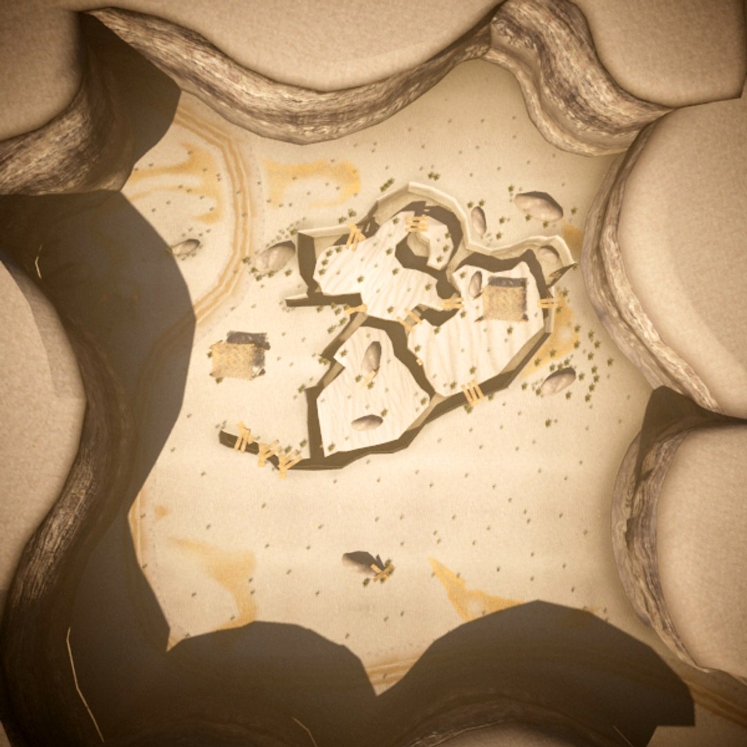 3ds Max Desert Environment