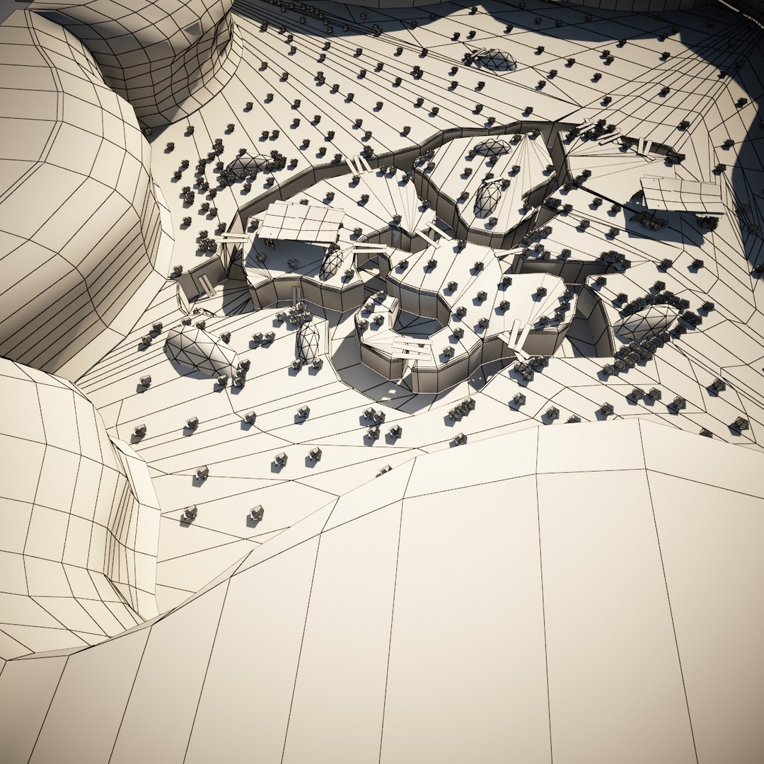 3ds Max Desert Environment