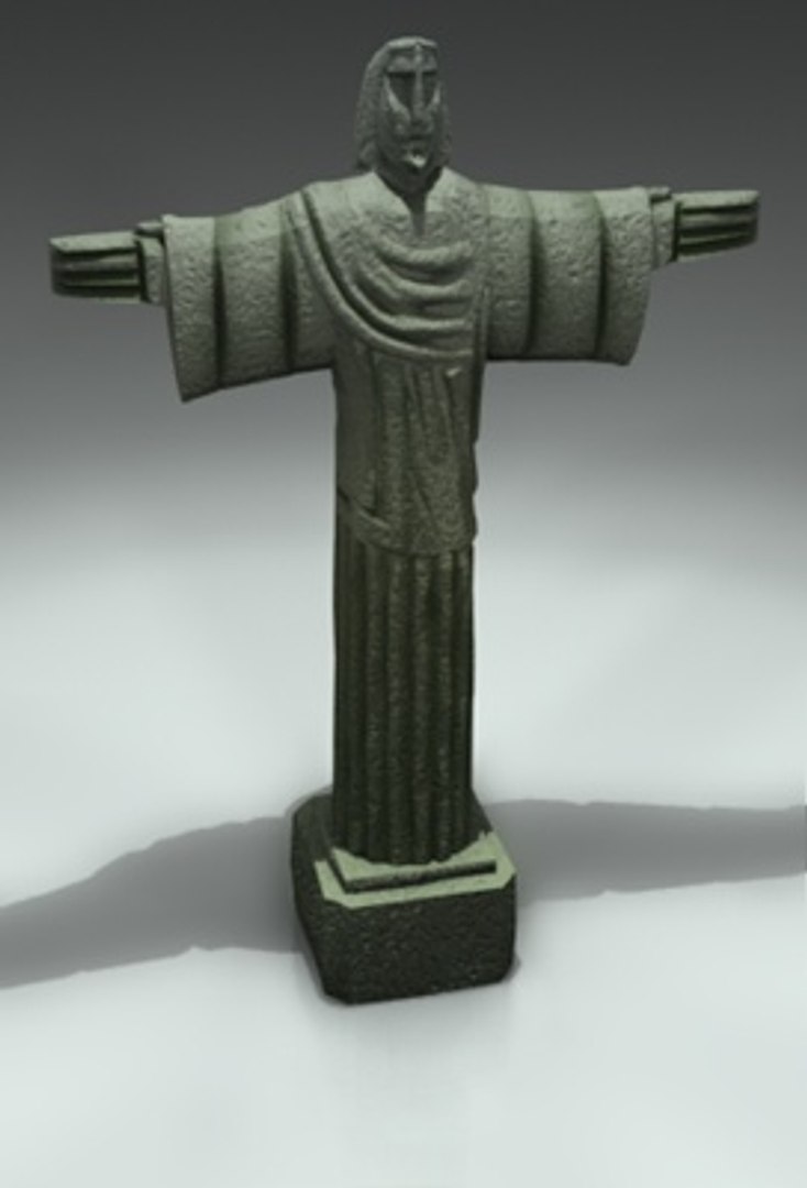 3d Model Of Statue