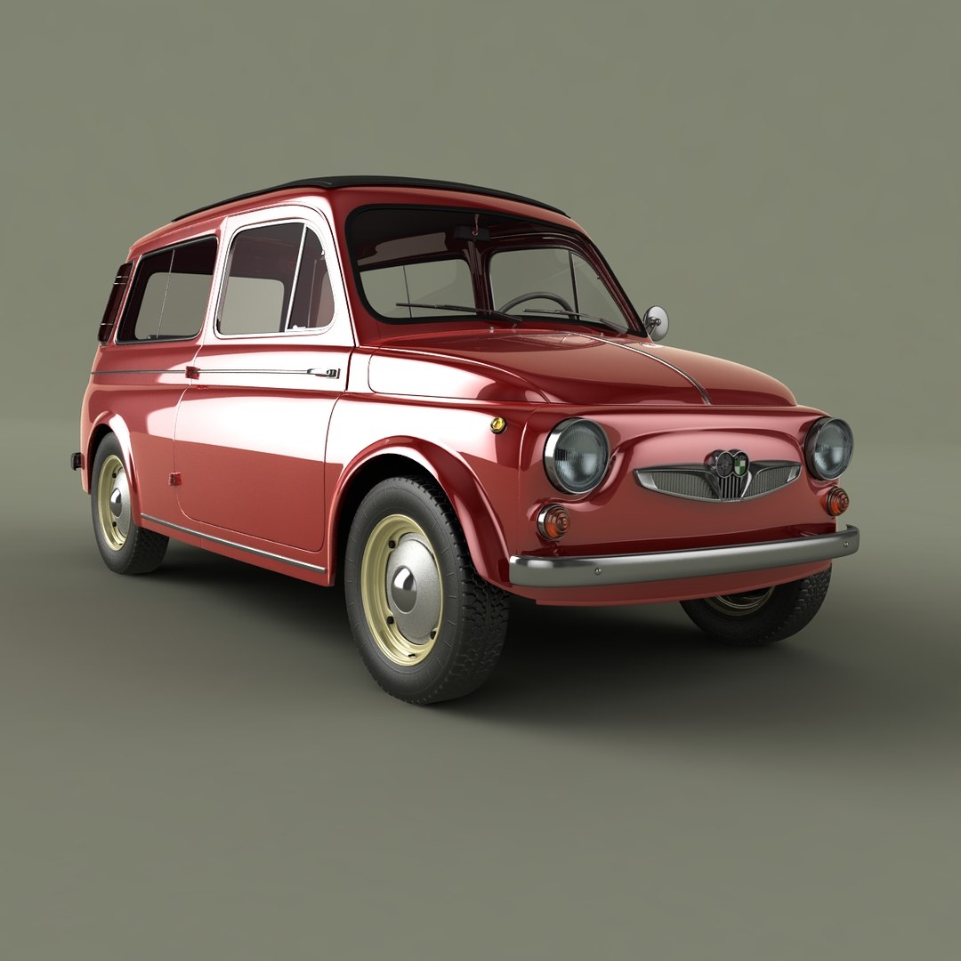 3D 1965 Steyr Puch 700c - TurboSquid 1150530