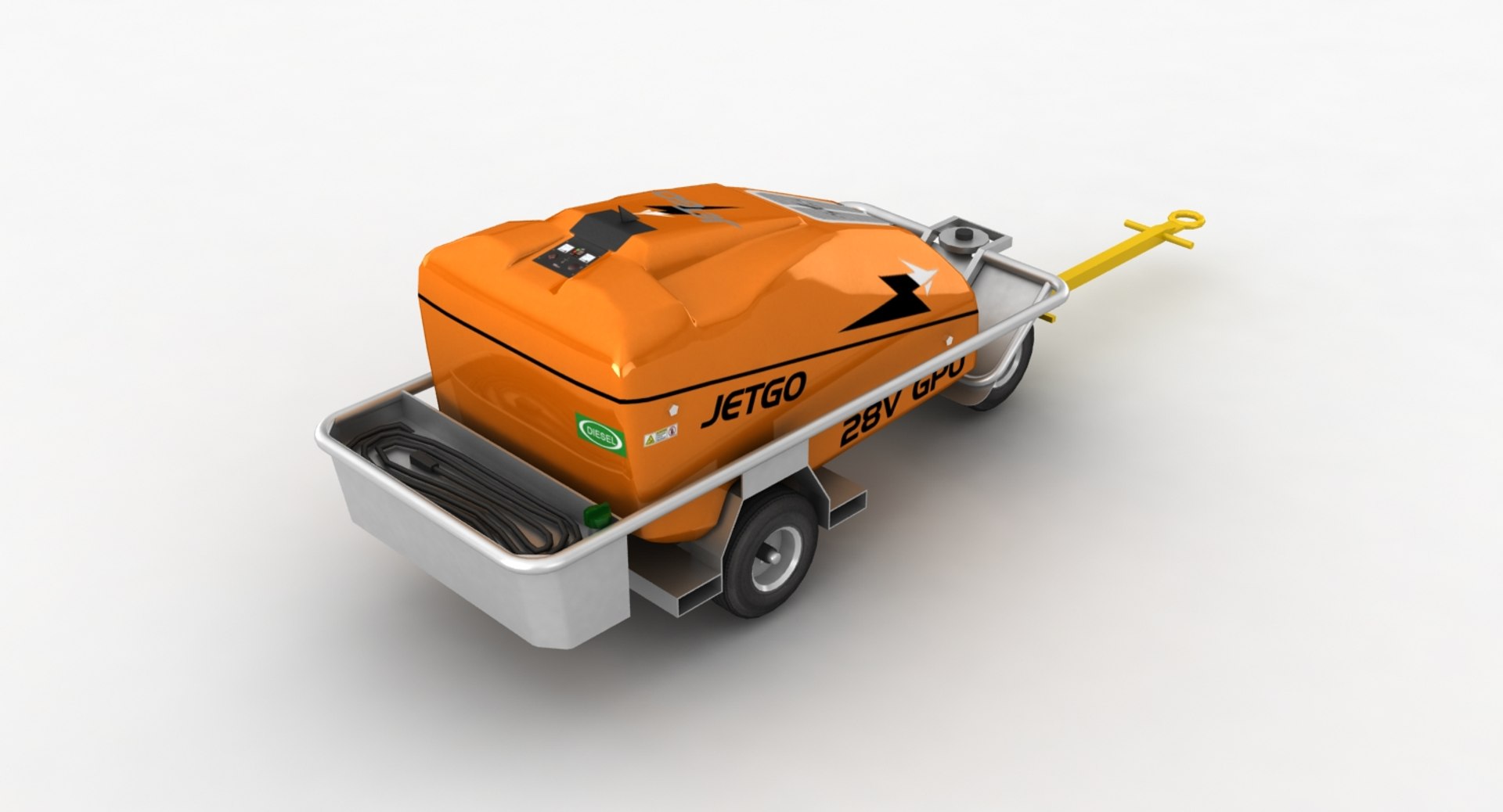 Jetgo Ground Power Unit 3d Max