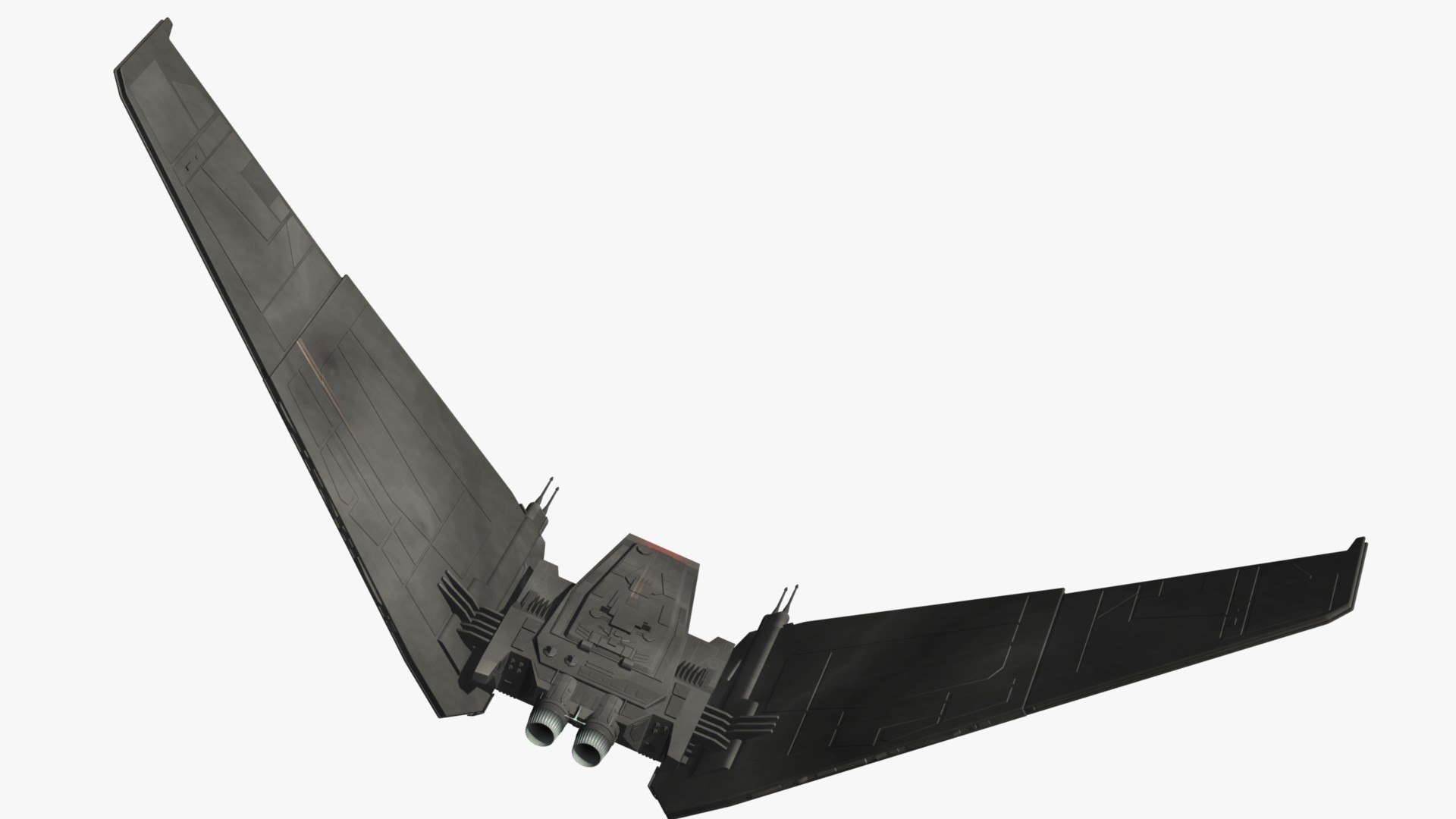 Kylo Rens Ship 3d Model